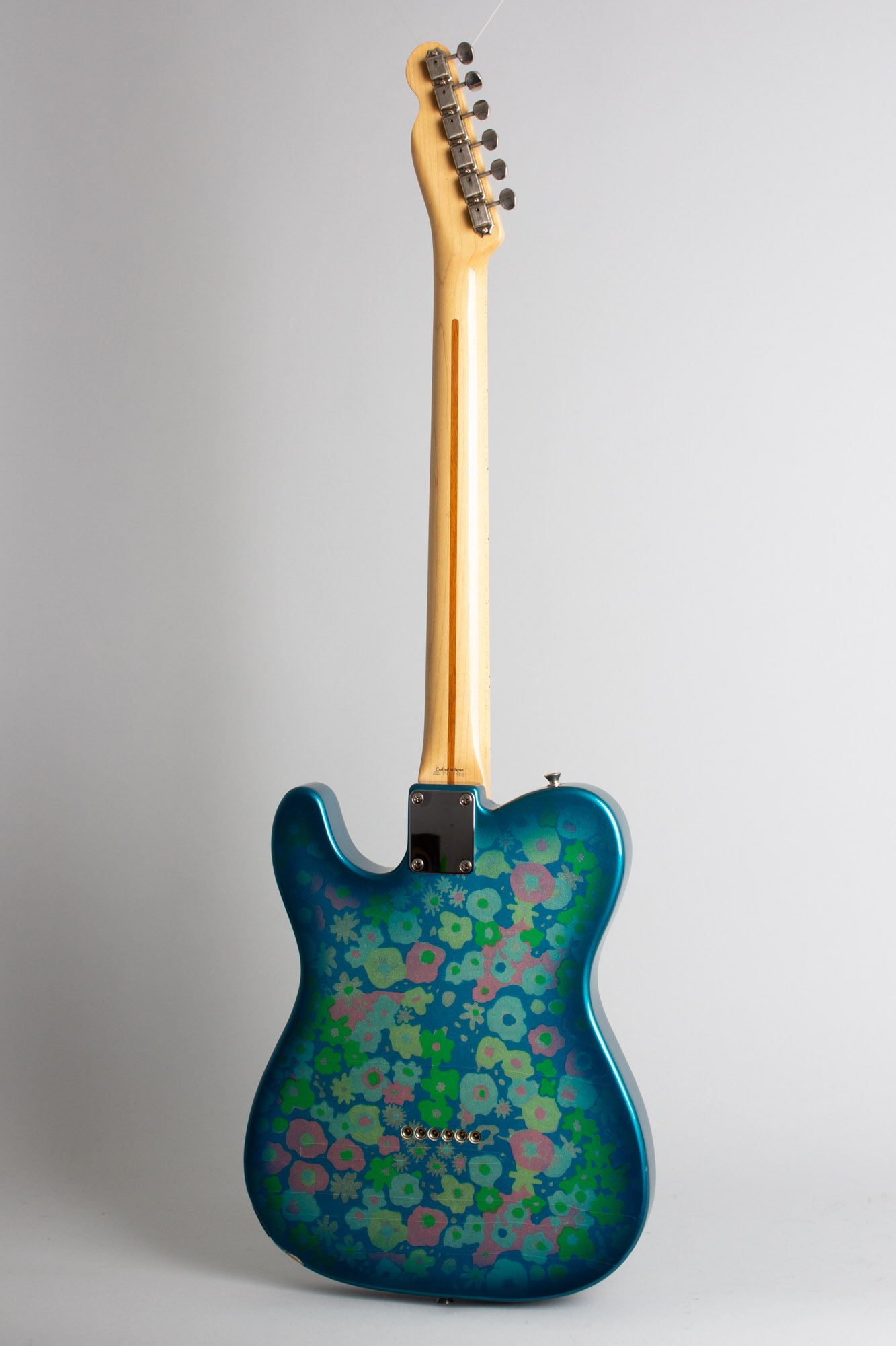Fender Blue Floral Telecaster Solid Body Electric Guitar (2001) | RetroFret