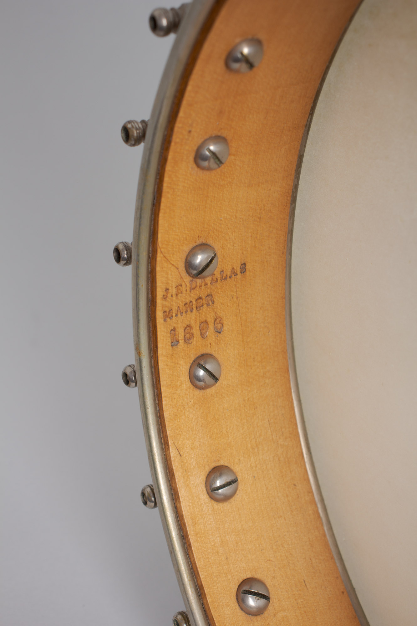 J. E. Dallas Concert Fretless 5 String Banjo , c. 1890 | RetroFret