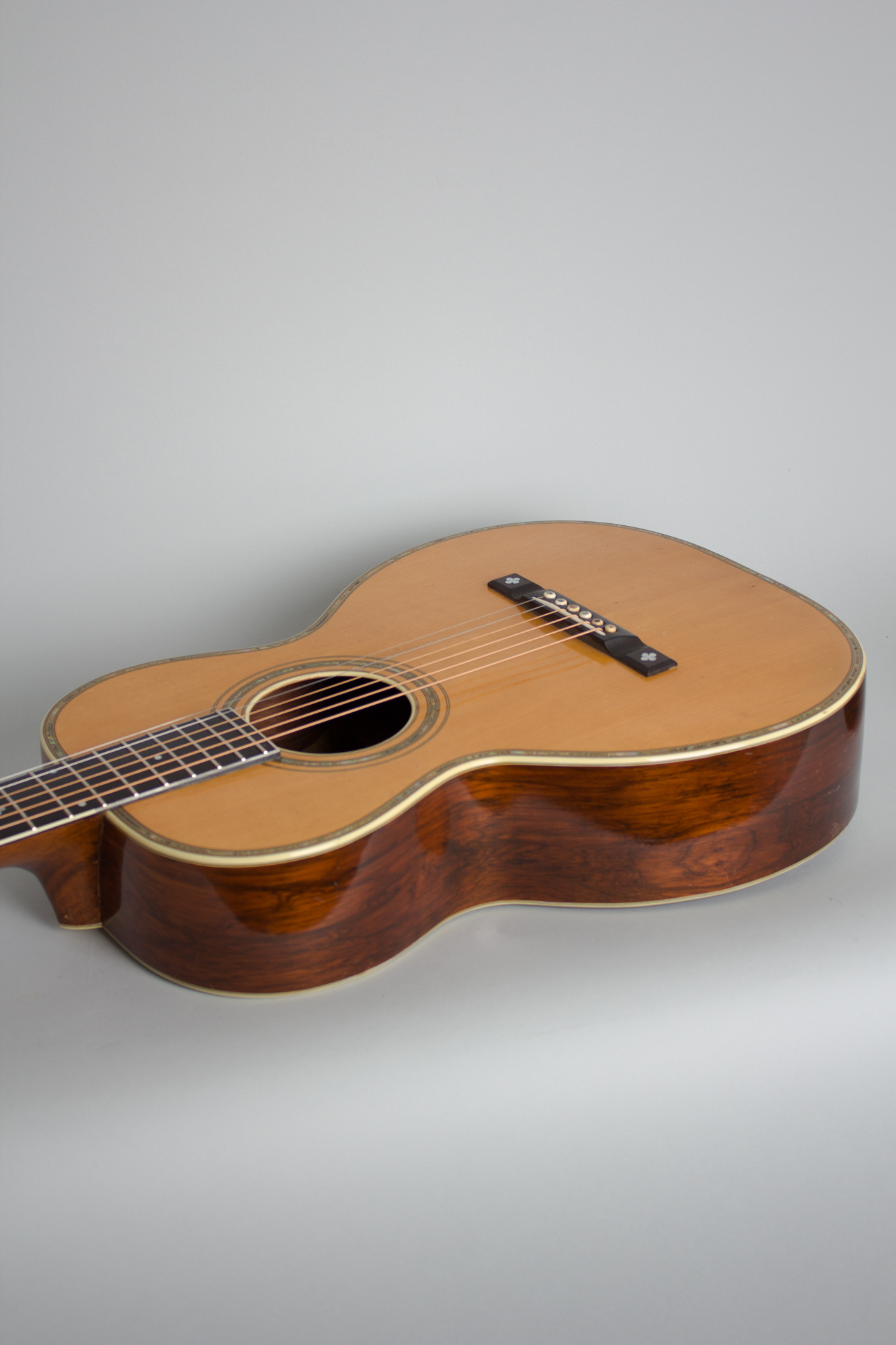 Wm. Stahl Style #7 Flat Top Acoustic Guitar, made by Larson Brothers ...
