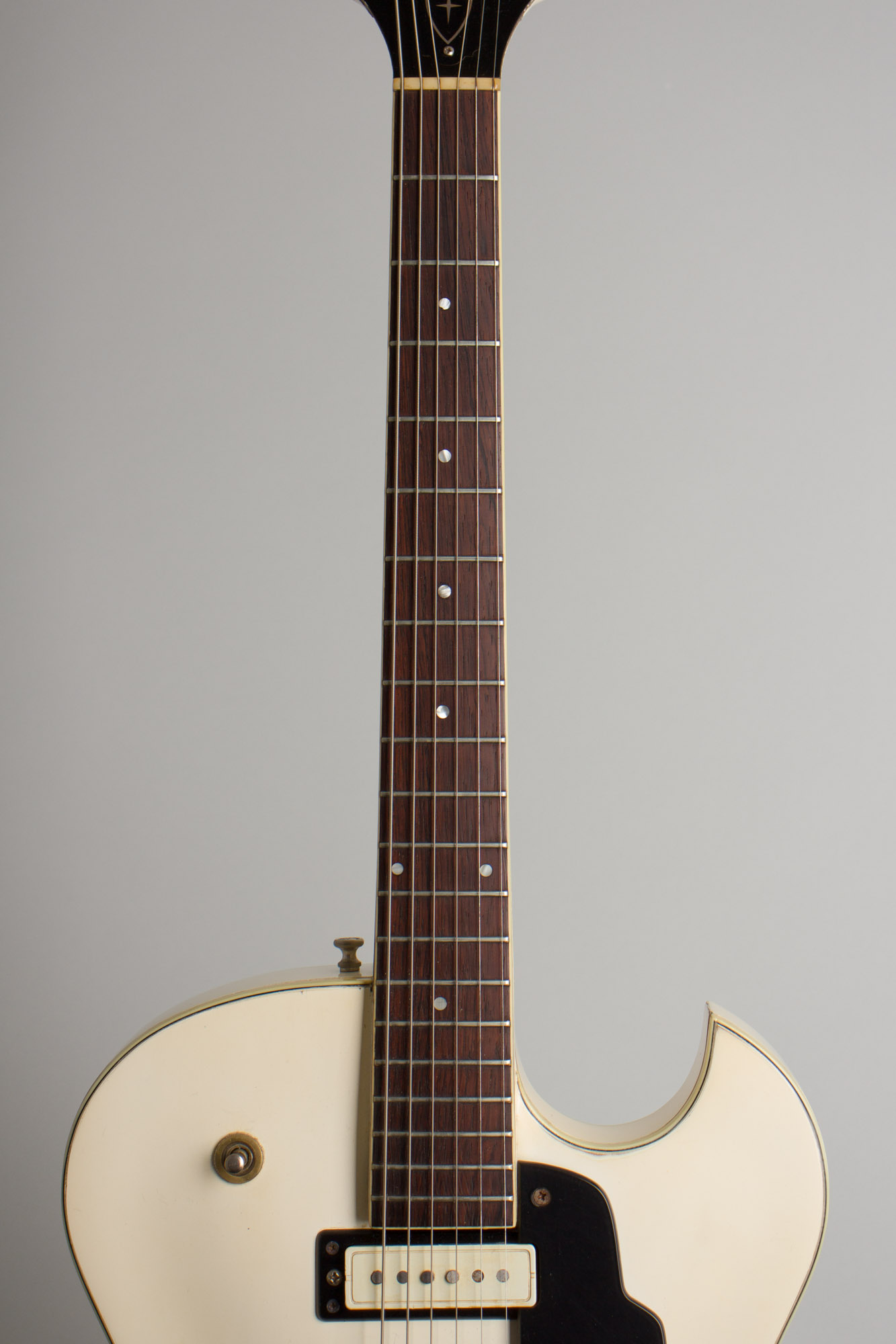 Guild Starfire III White Thinline Hollow Body Electric Guitar (1964 ...