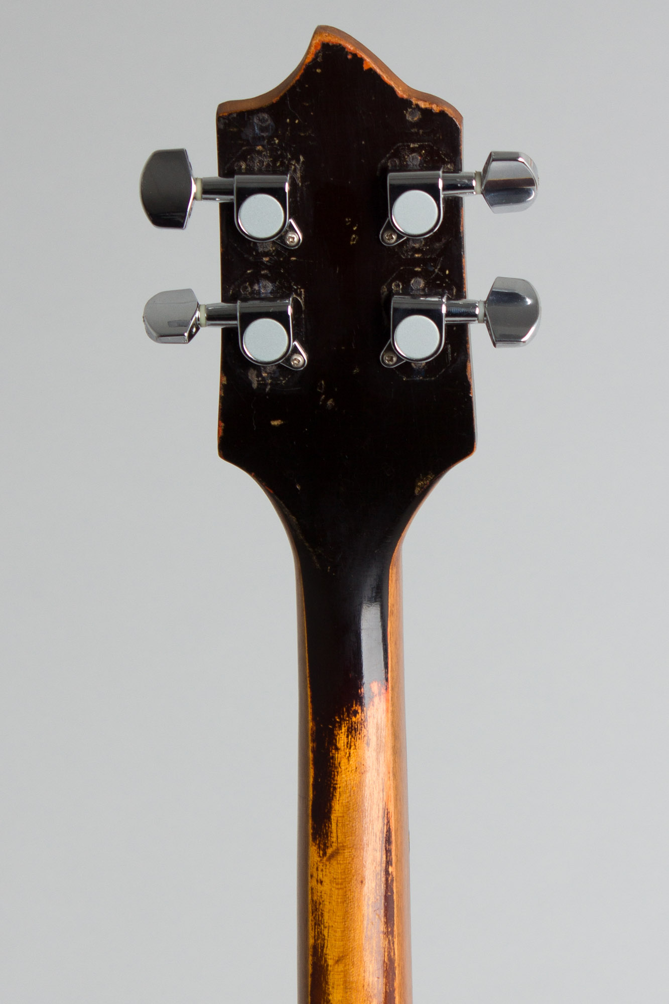 Marwin Deluxe Modified Arch Top Acoustic Tenor Guitar, made by Harmony ...