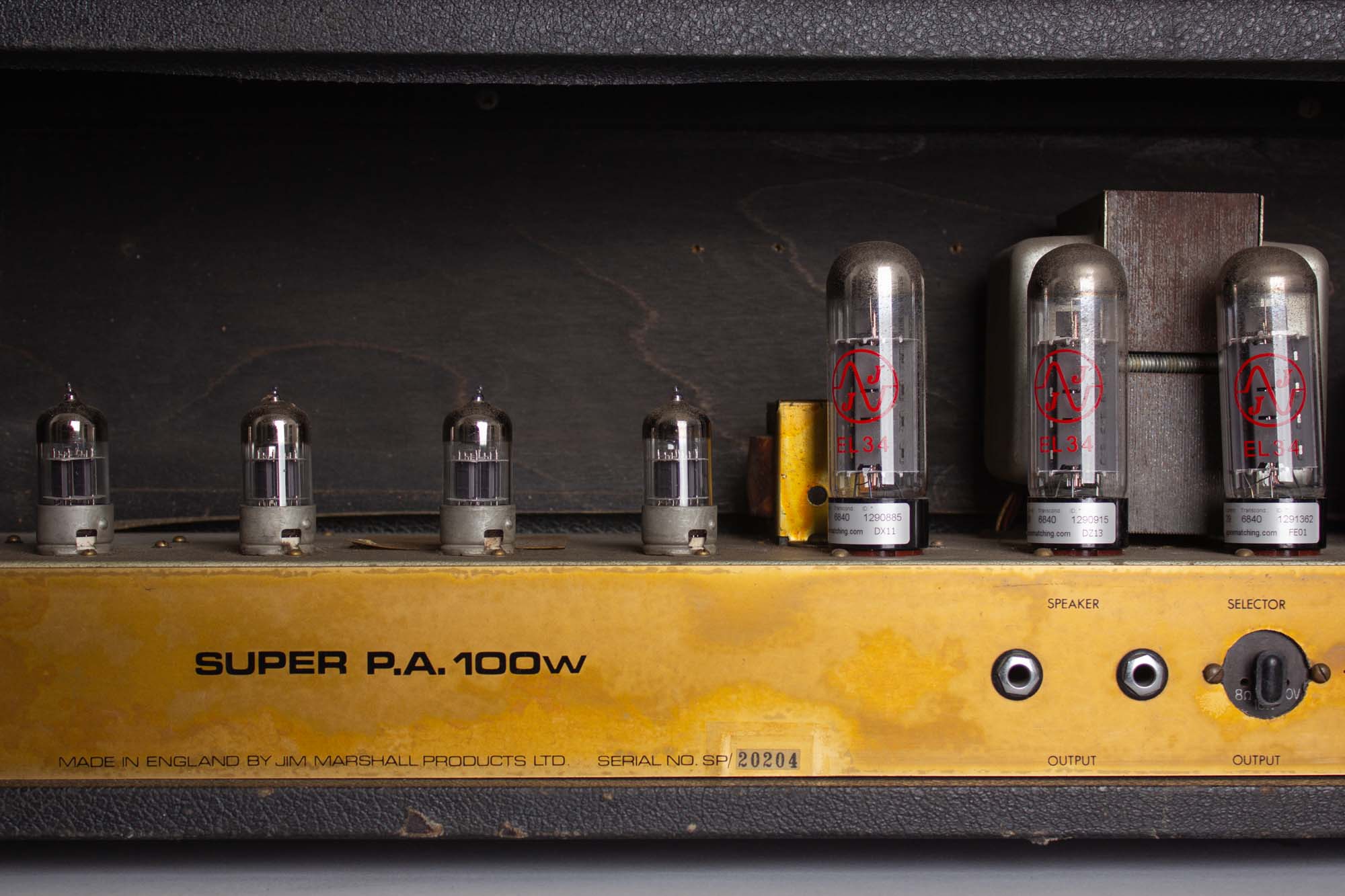 Marshall JTM Model 1968 Super PA 100 Plexi Tube Amplifier (1967 ...
