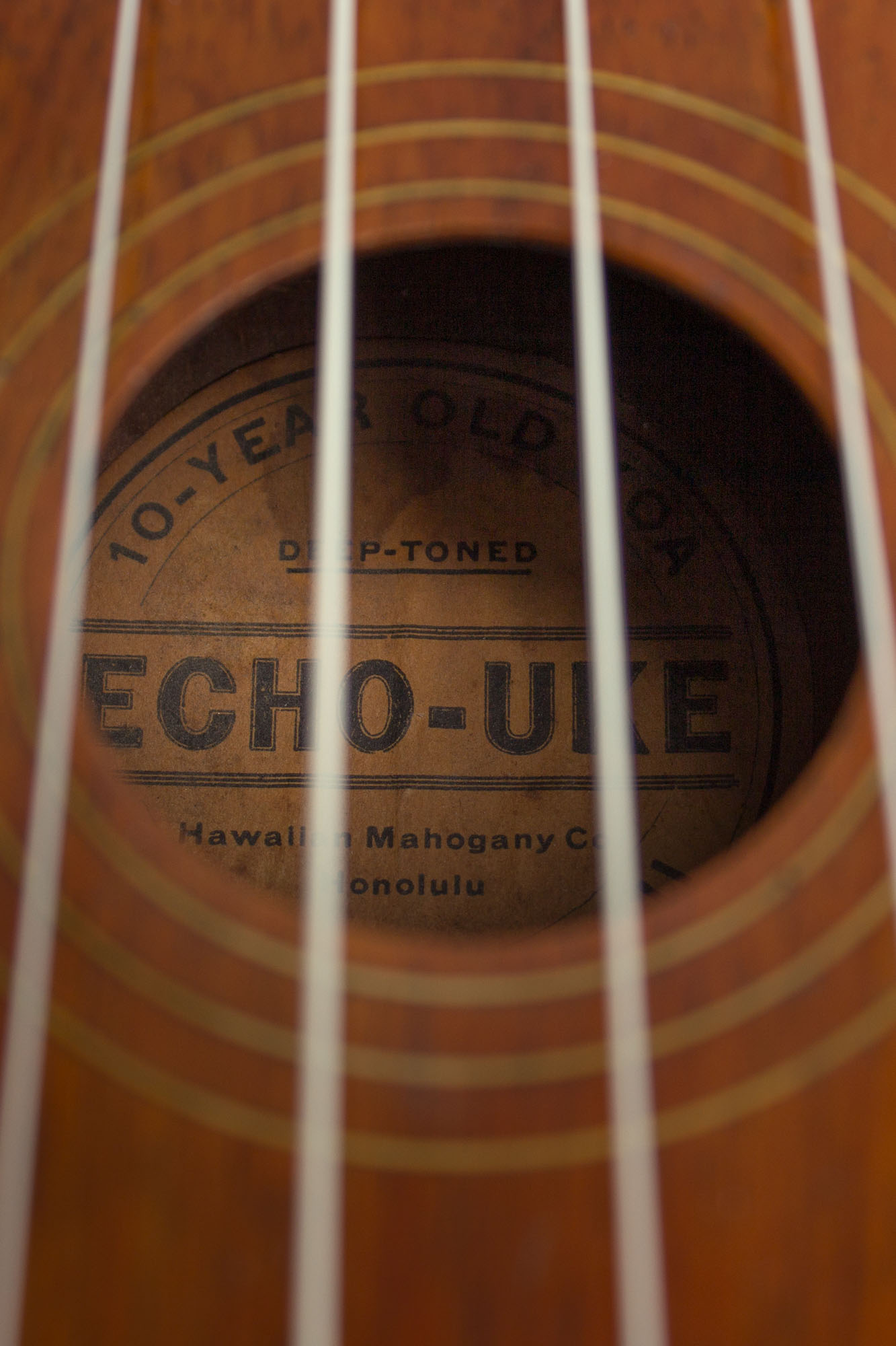 Hawaiian Mahogany Company Echo-Uke Soprano Ukulele (1920s) | RetroFret