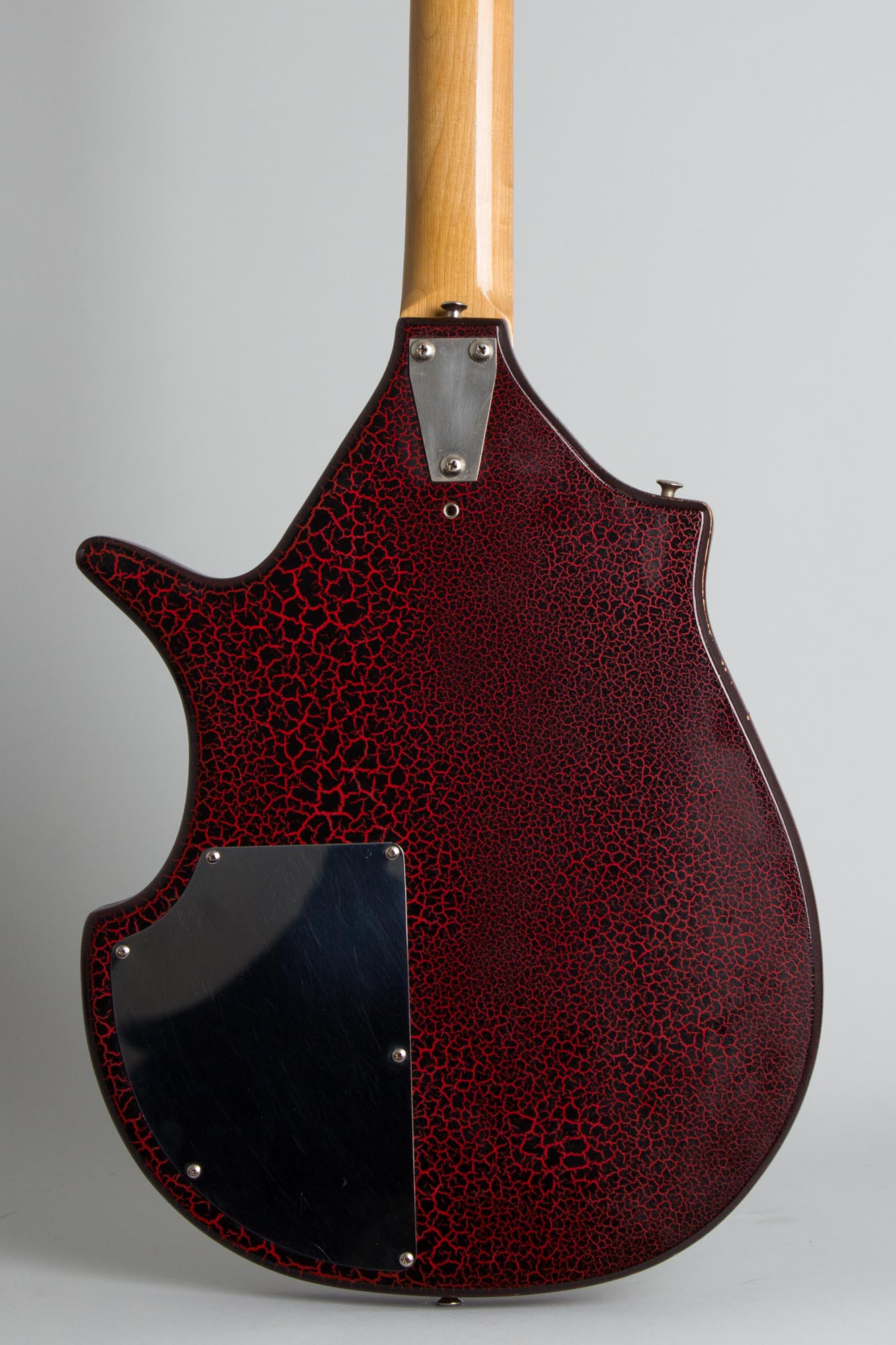 Coral Vincent Bell Sitar Semi-Hollow Body Electric Guitar, made by ...