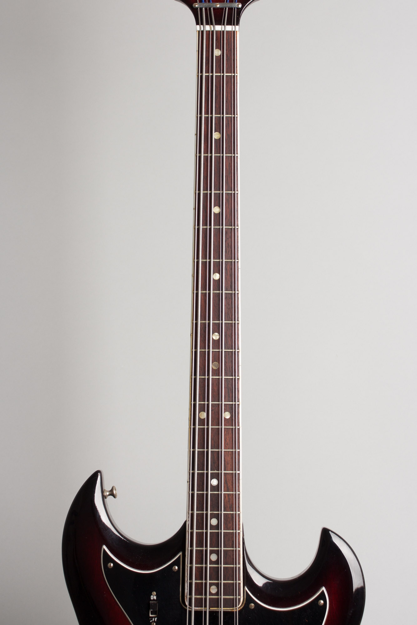 Hagstrom H-8 8-String Bass Solid Body Electric Bass Guitar (1968 ...