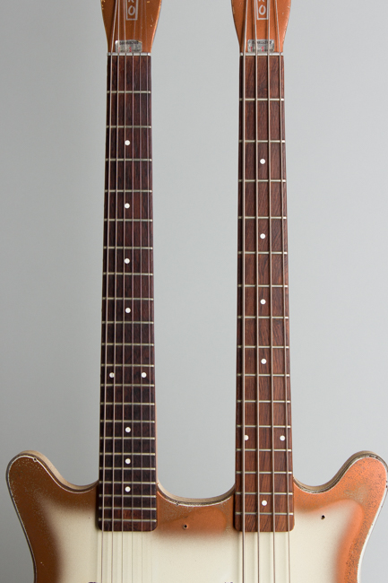 Danelectro Doubleneck Model 3923 Semi-Hollow Body Electric Guitar (1964 ...
