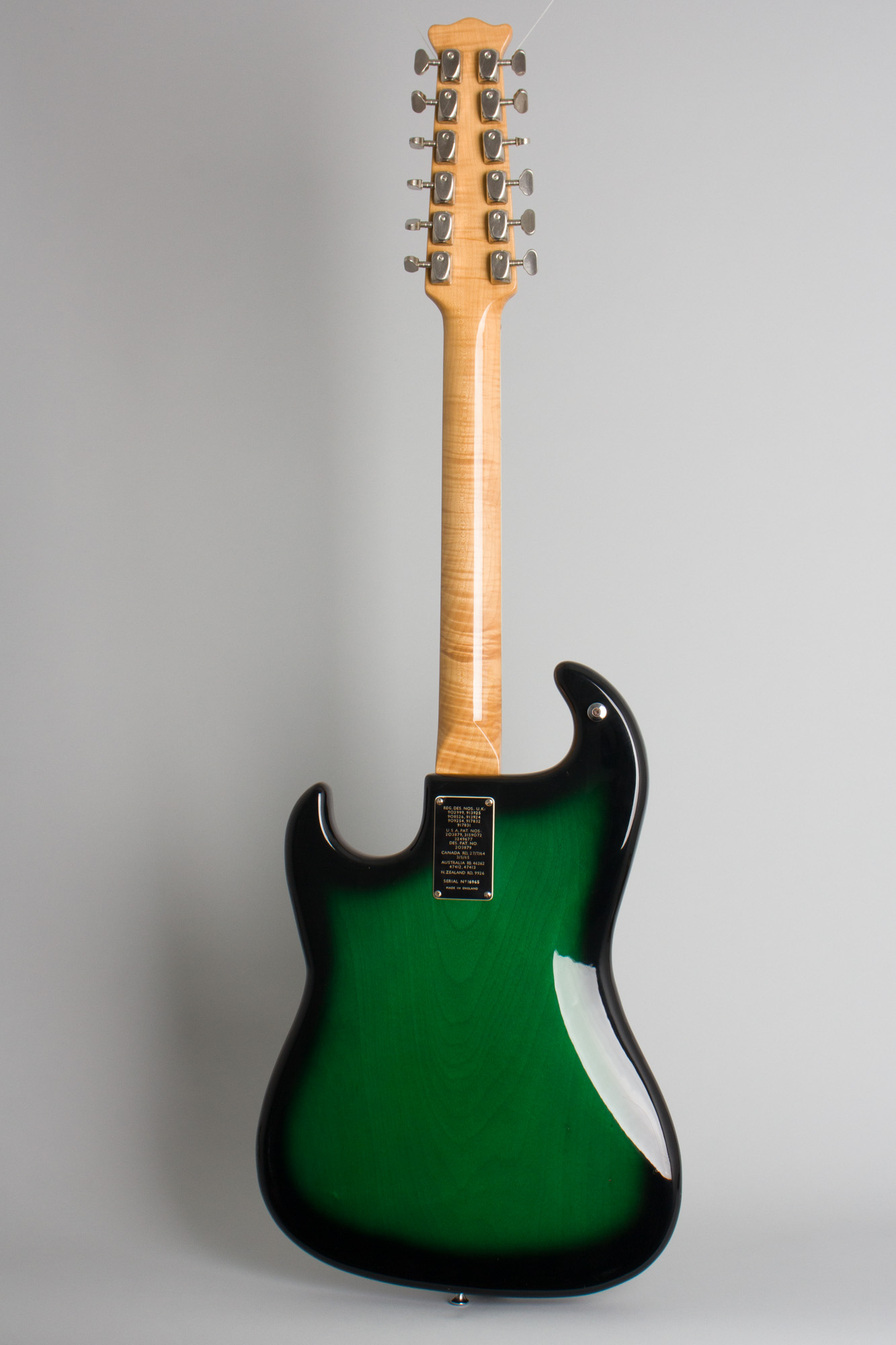 Baldwin - Burns Double Six 12 String Solid Body Electric Guitar (1967 ...
