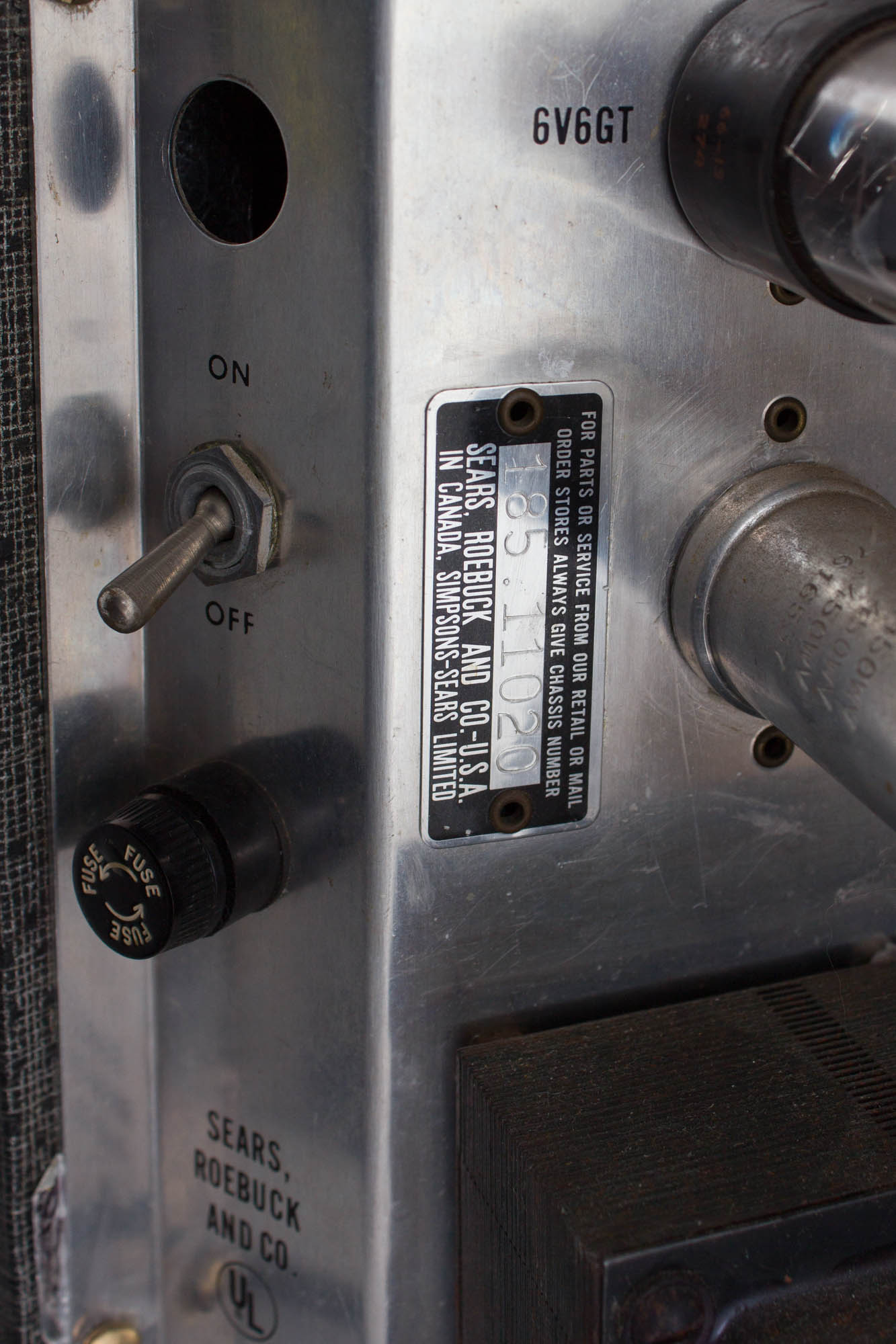 Silvertone Model 1482 Tube Amplifier, made by Danelectro (1965) | RetroFret