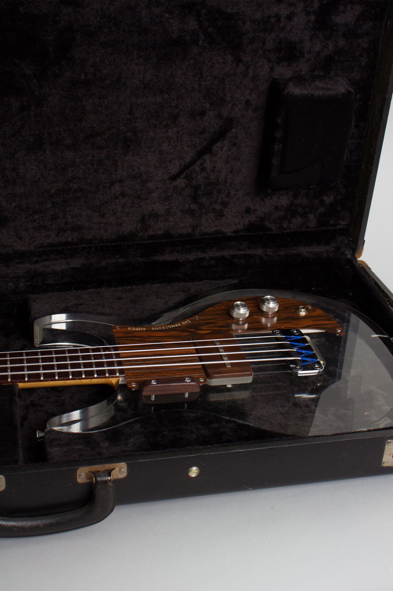 Ampeg Dan Armstrong Solid Body Electric Bass Guitar (1969) | RetroFret