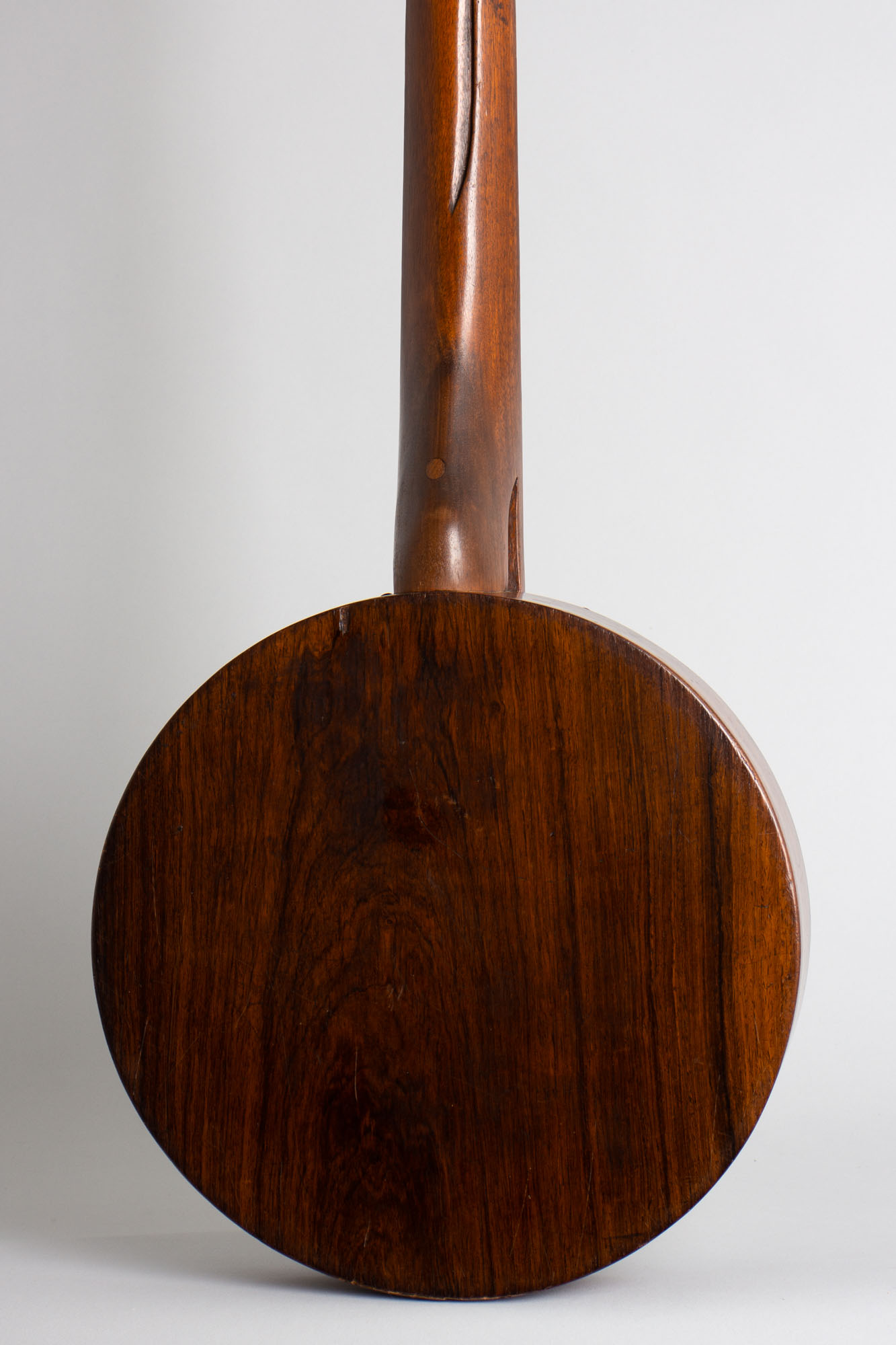Unlabeled 5 String Fretless Banjo, attributed to Henry C. Dobson , c ...