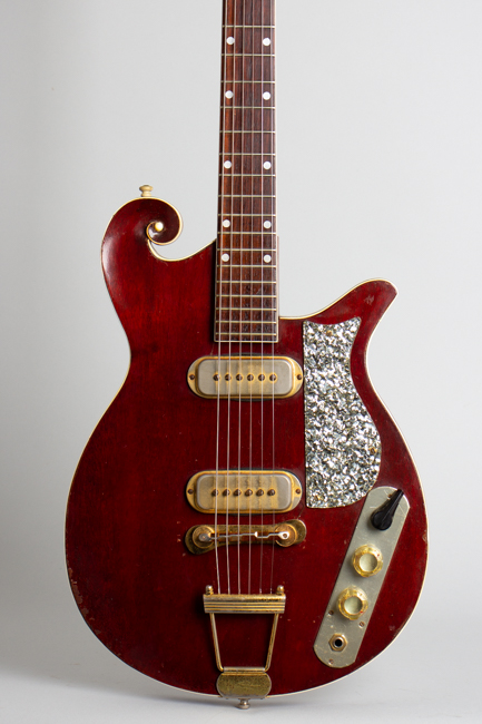 Premier Ruby Special E-722 Owned and Used by Elliott Sharp Solid Body ...