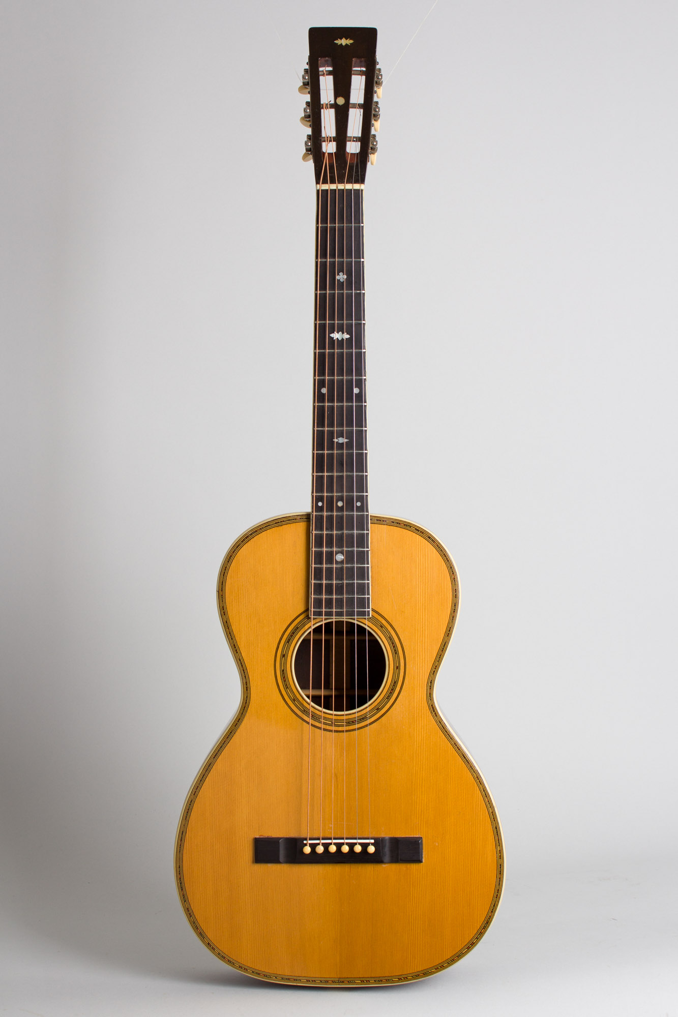 Unlabelled Flat Top Acoustic Guitar, made by Larson Brothers , c. 1915 ...