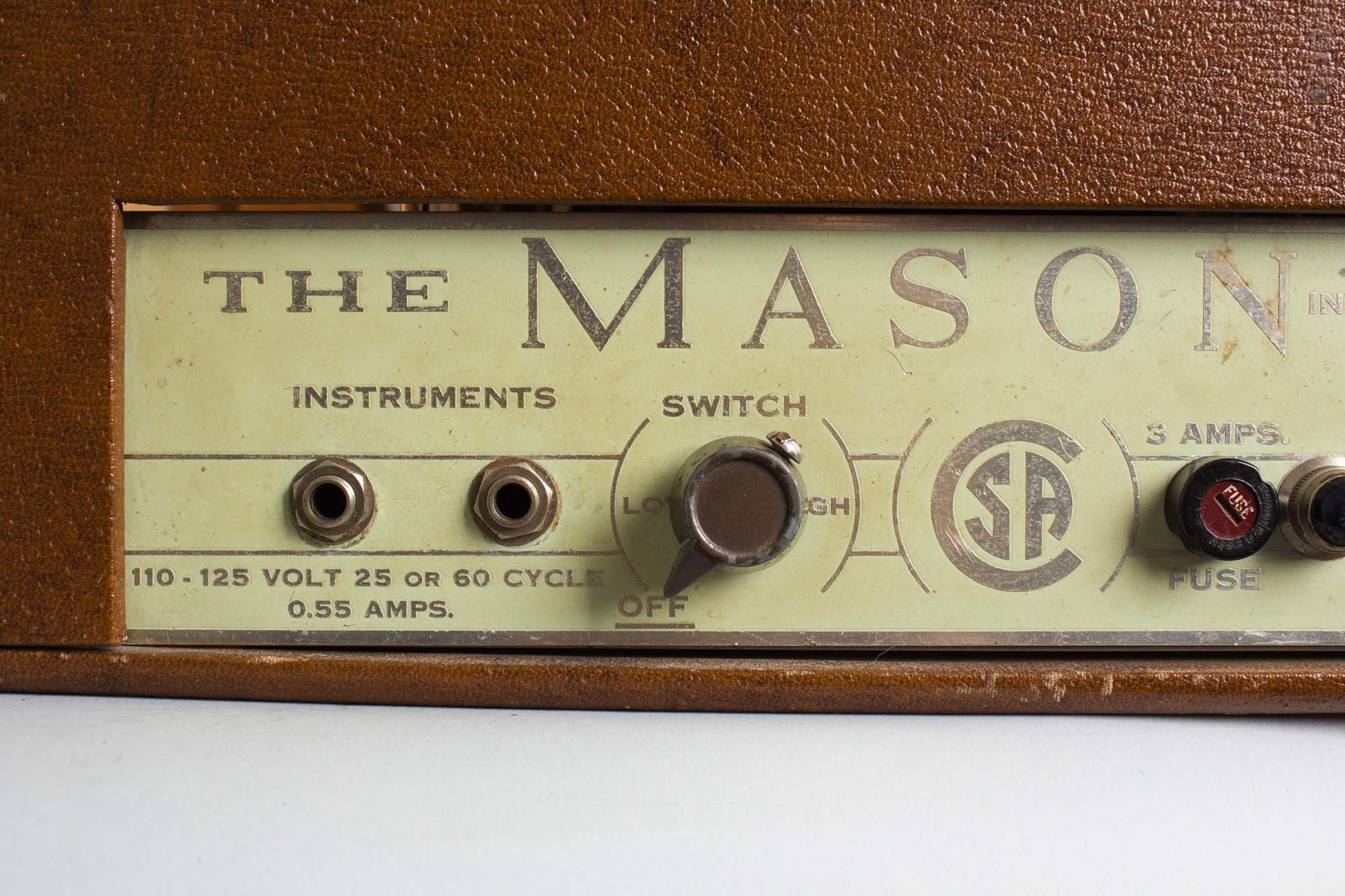 Galt Musical Instruments The Mason Model 5 Tube Amplifier, c. 1954 ...