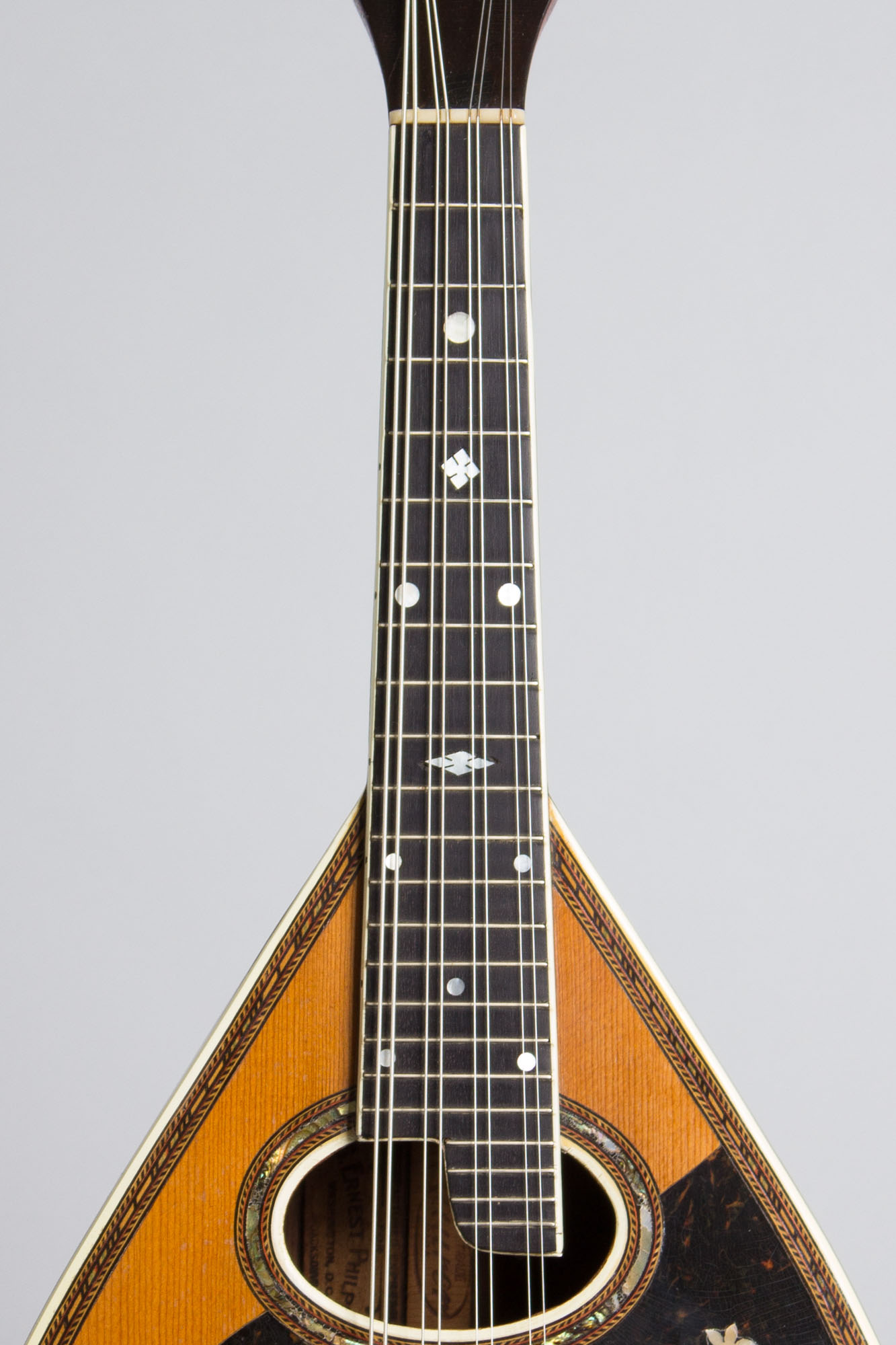 Maurer Flat Back, Bent Top Mandolin, made by Larson Brothers (1922 ...
