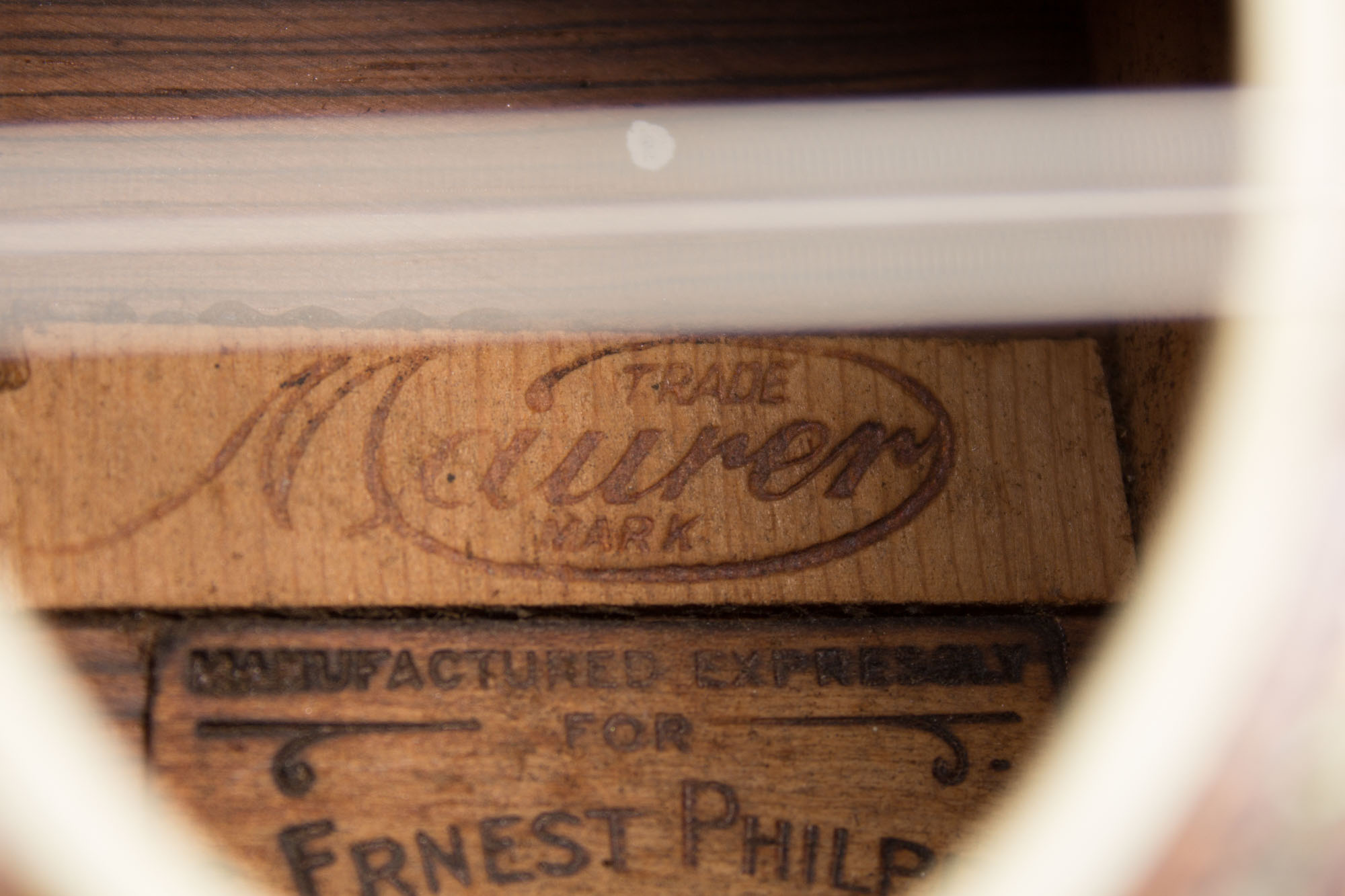 Maurer Flat Back, Bent Top Mandolin, made by Larson Brothers (1922 ...