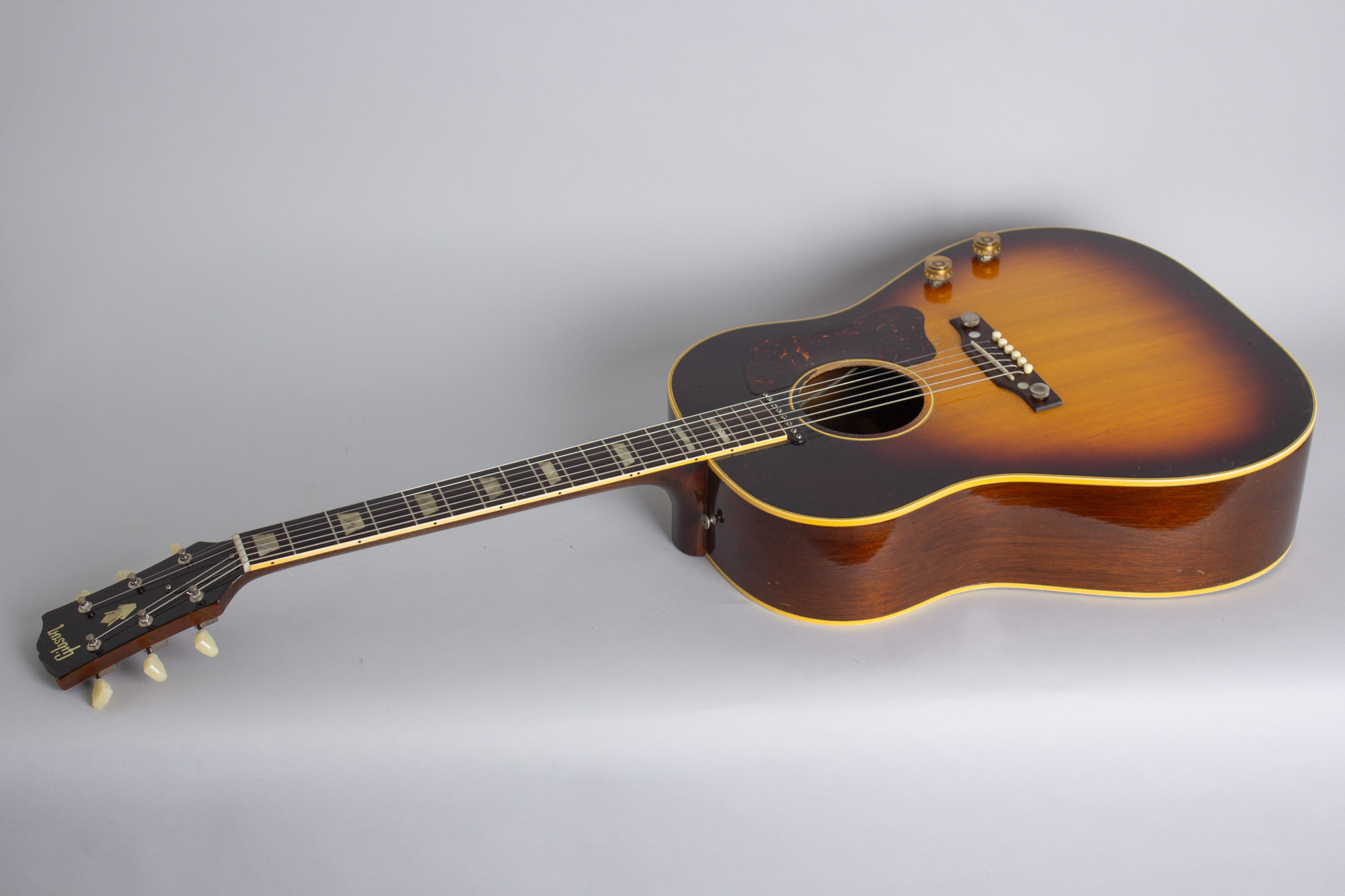 Gibson J-160E Flat Top Acoustic-Electric Guitar (1955) | RetroFret