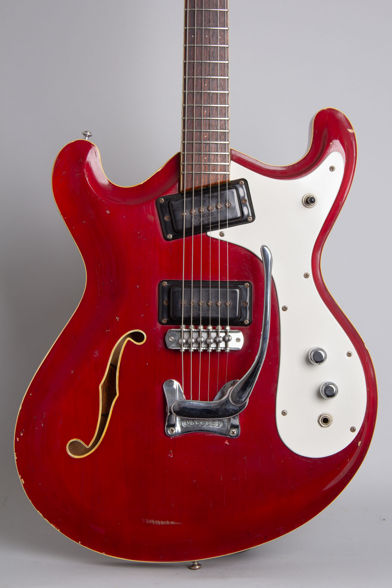 Mosrite Combo Mark I Model Thinline Hollow Body Electric Guitar (1968 ...