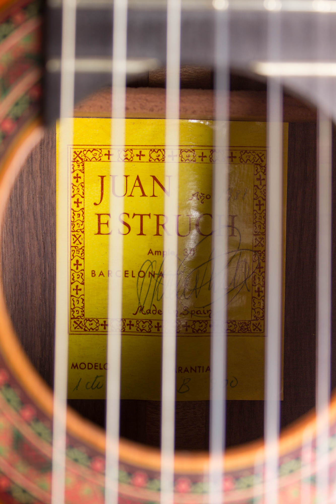Juan Estruch Modelo 1 CTO Classical Guitar (1981) | RetroFret