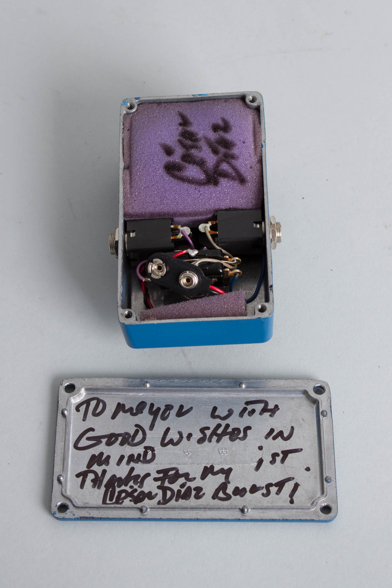 Diaz Amplifiers Texas Square Face Fuzz Effect, c. 1994 | RetroFret