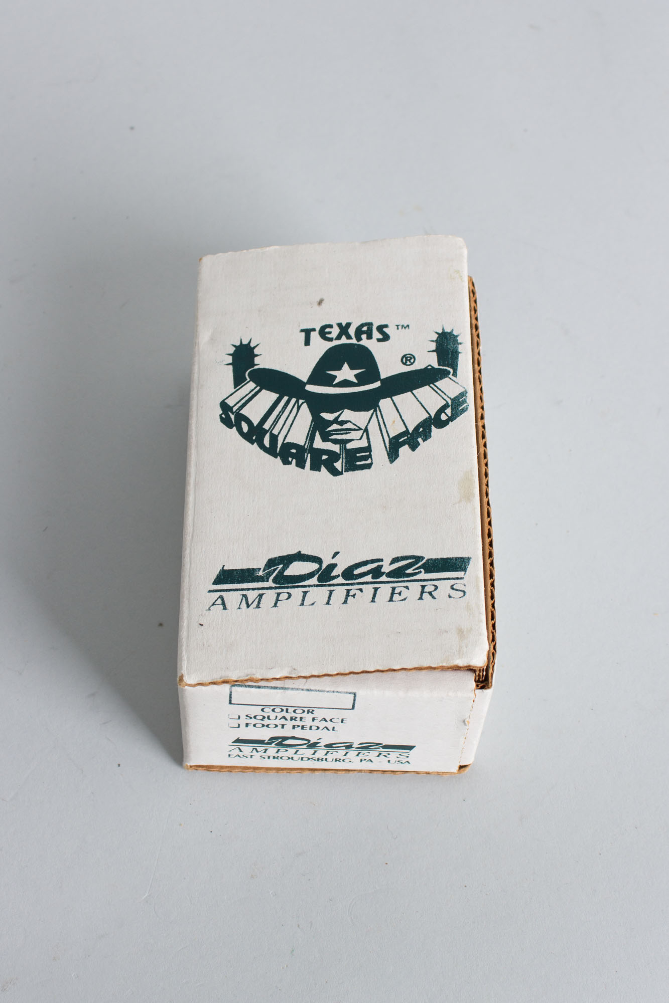 Diaz Amplifiers Texas Square Face Fuzz Effect, c. 1994 | RetroFret