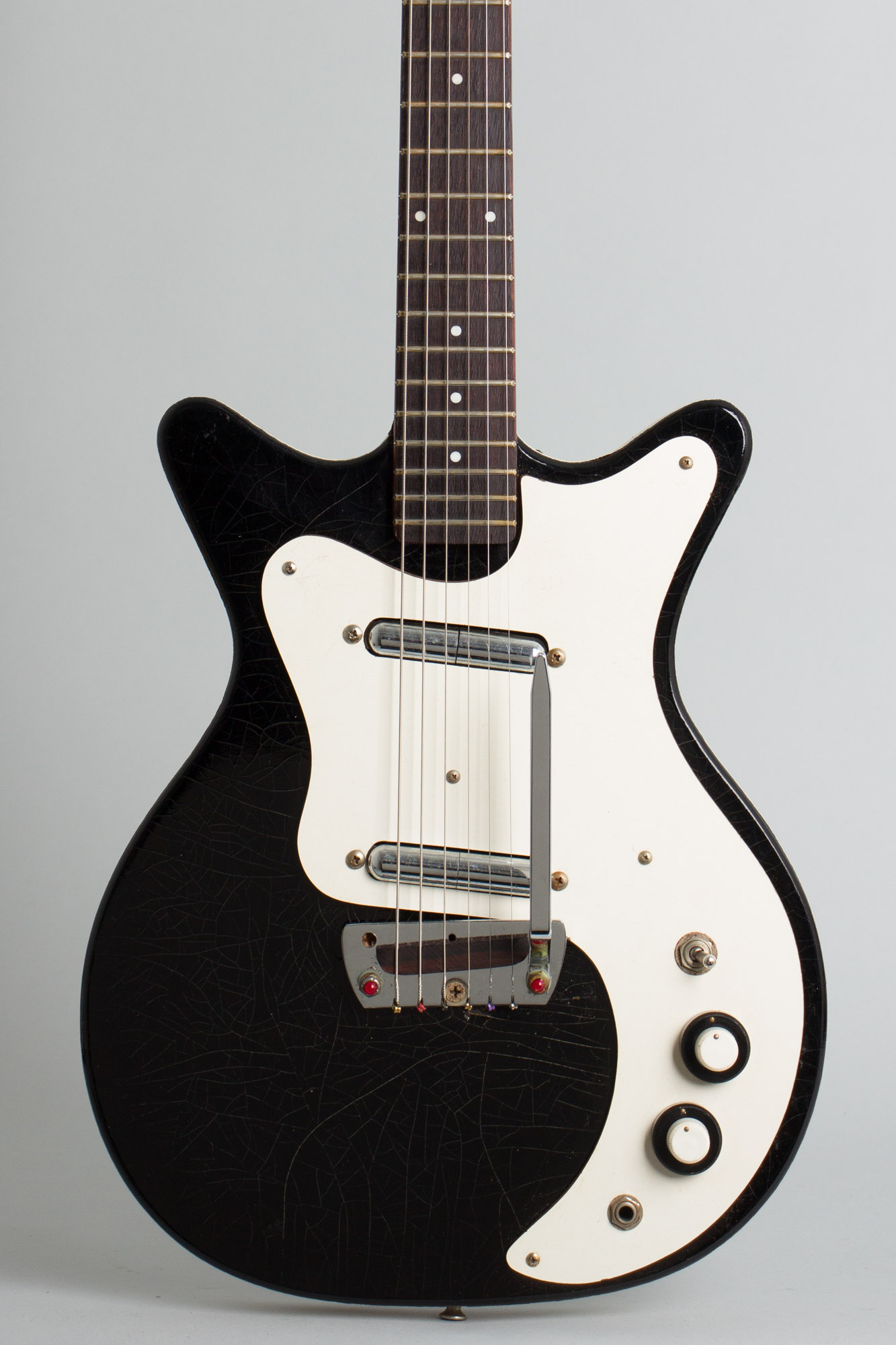 Danelectro Model 4021 Hand Vibrato Semi-Hollow Body Electric Guitar ...