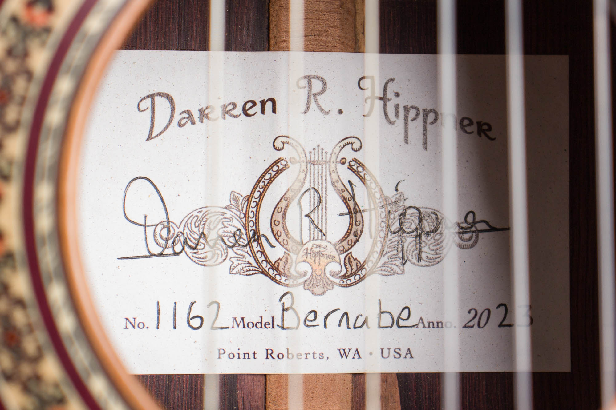 Darren Hippner Bernabe Model Classical Guitar (2023) | RetroFret