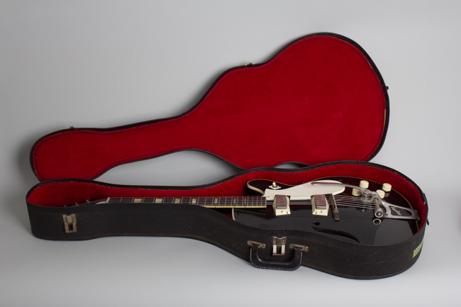 Silvertone Model 1446L Thinline Hollow Body Electric Guitar, made by ...