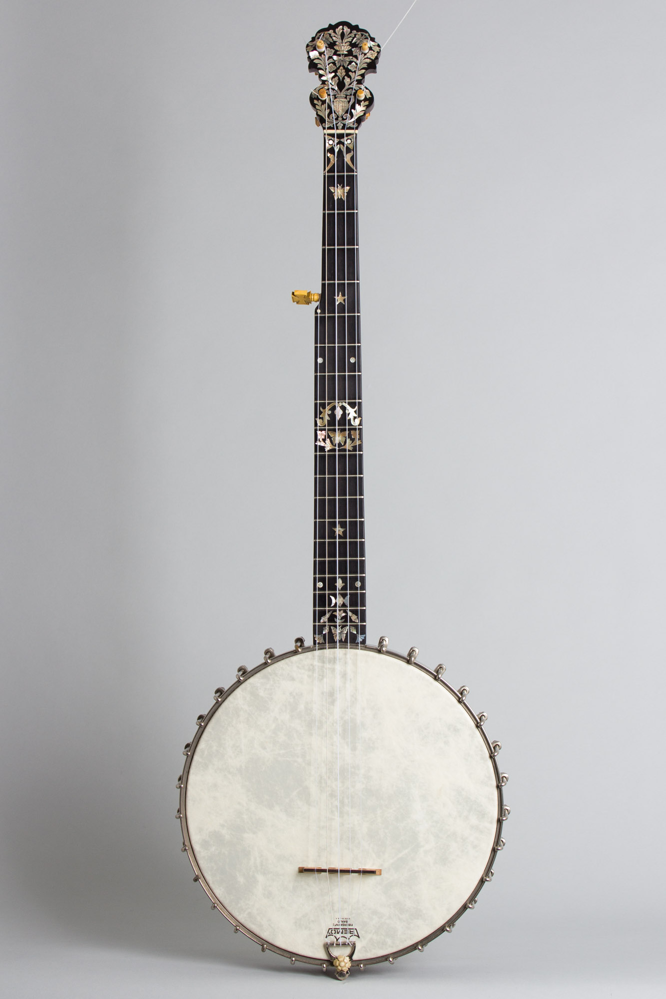 S. S. Stewart Extra Fine Presentation 5 String Banjo (1890) | RetroFret