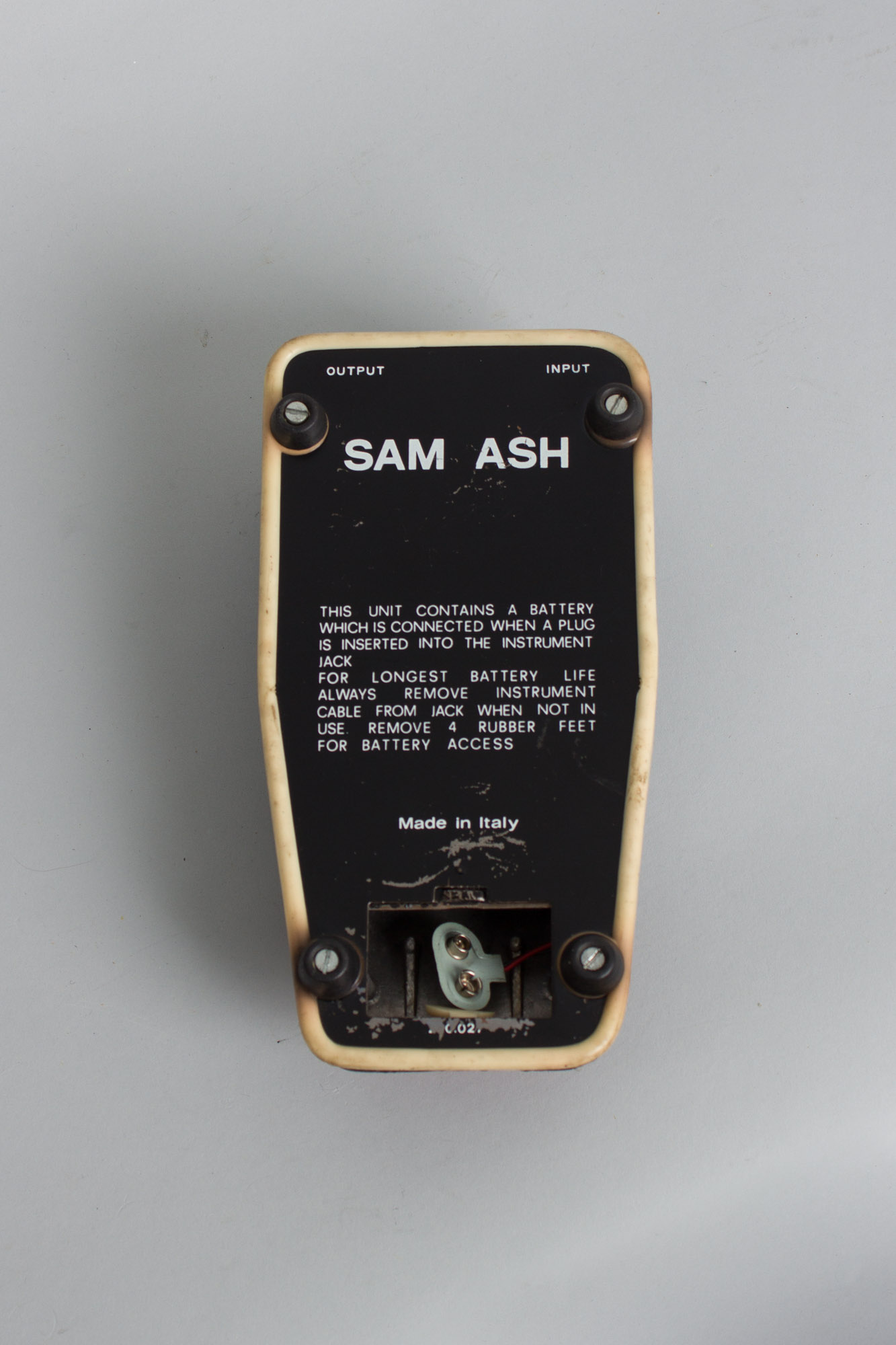 Sam Ash Fuzzola Owned and Used by Tom Verlaine Fuzz Effect, c. 1970 ...