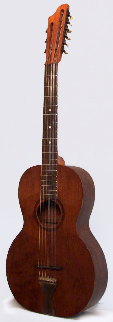 Lyon & Healy #1201 9 String Acoustic Flat Top Guitar , c. 1921 | RetroFret