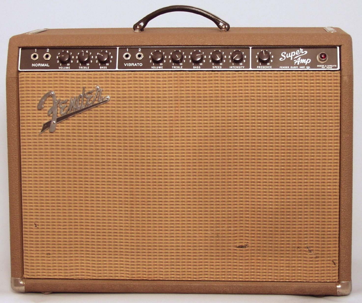 Fender Super - Amp Tube Guitar Amplifier (1961) | RetroFret