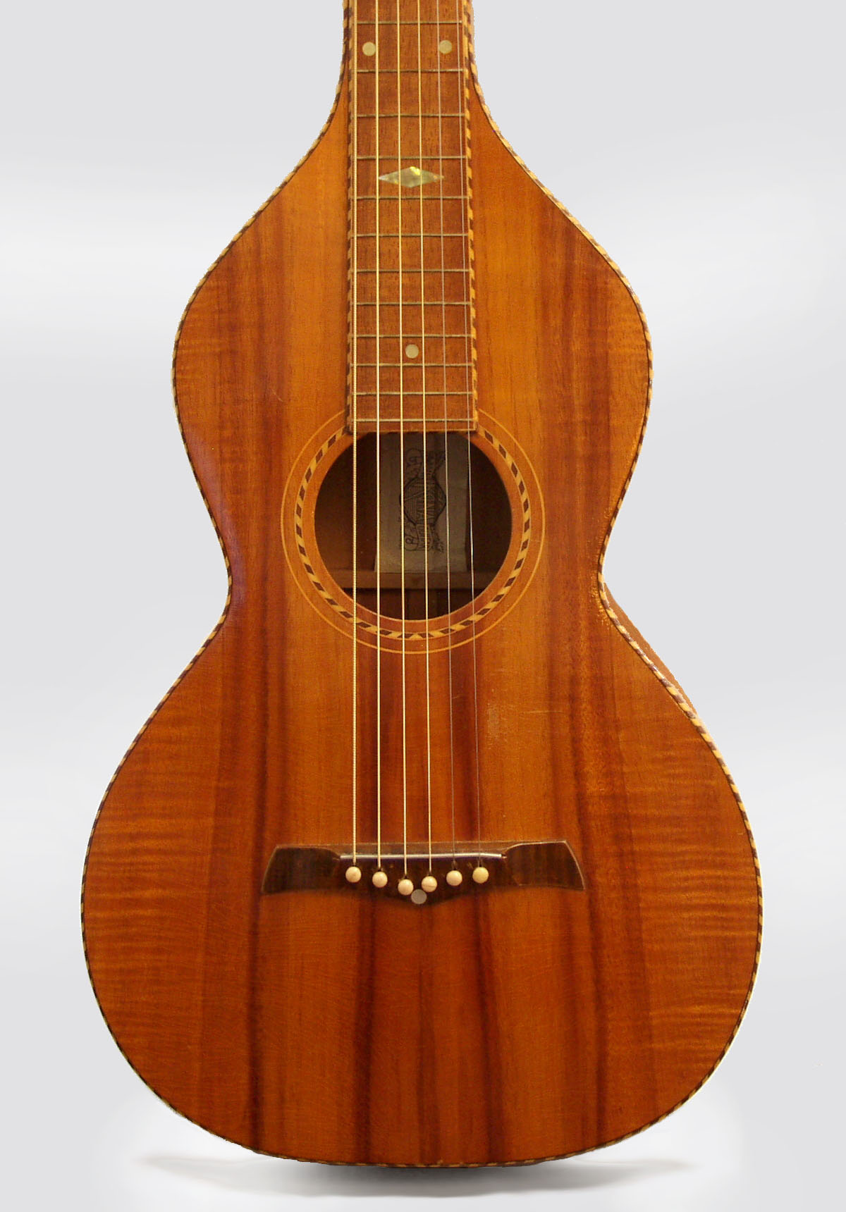 Kona Style 4 Hawaiian Acoustic Guitar, made by Weissenborn , c. 1925 ...