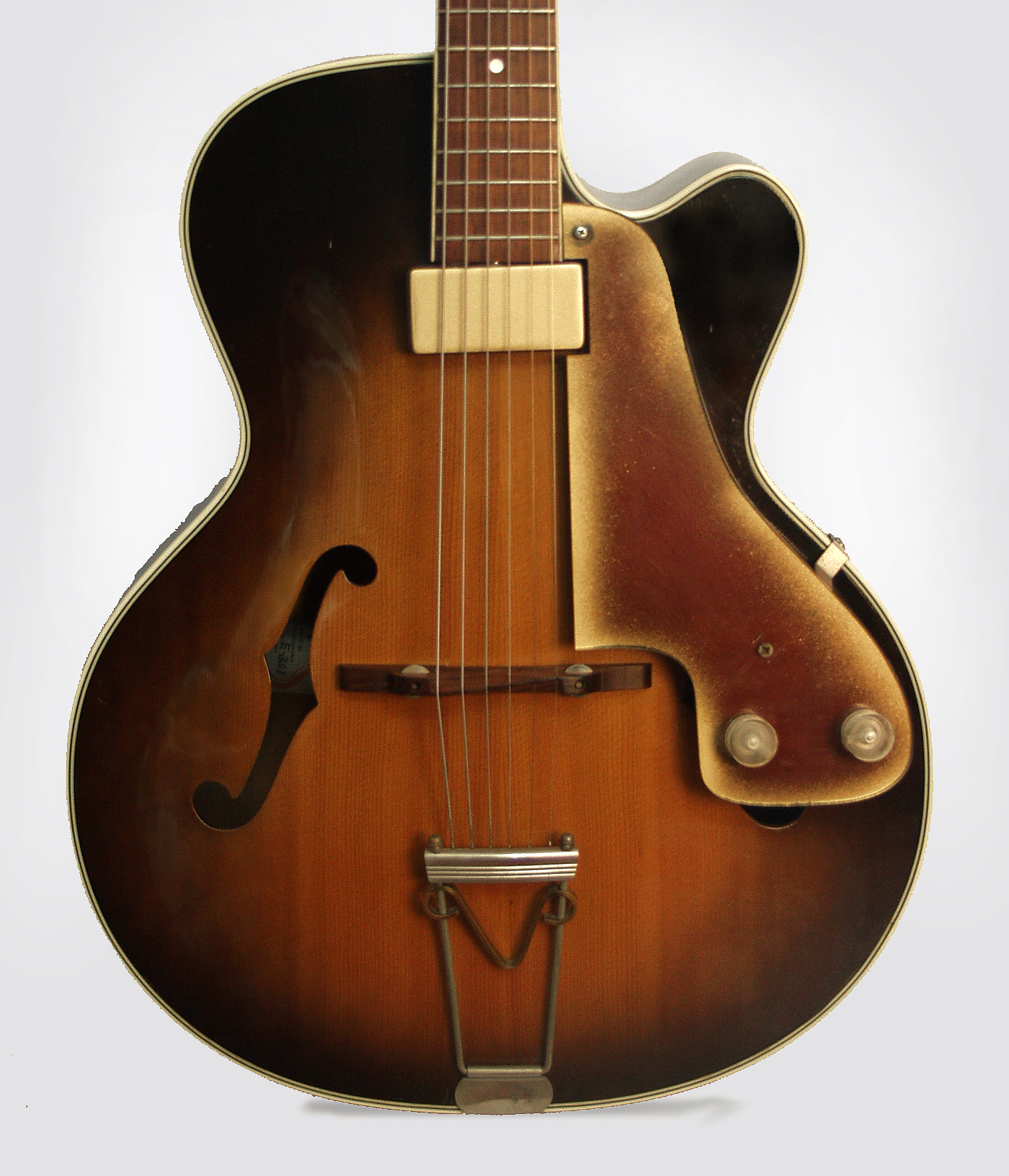 Vega E-201 Arch Top Hollow Body Electric Guitar (1959) | RetroFret
