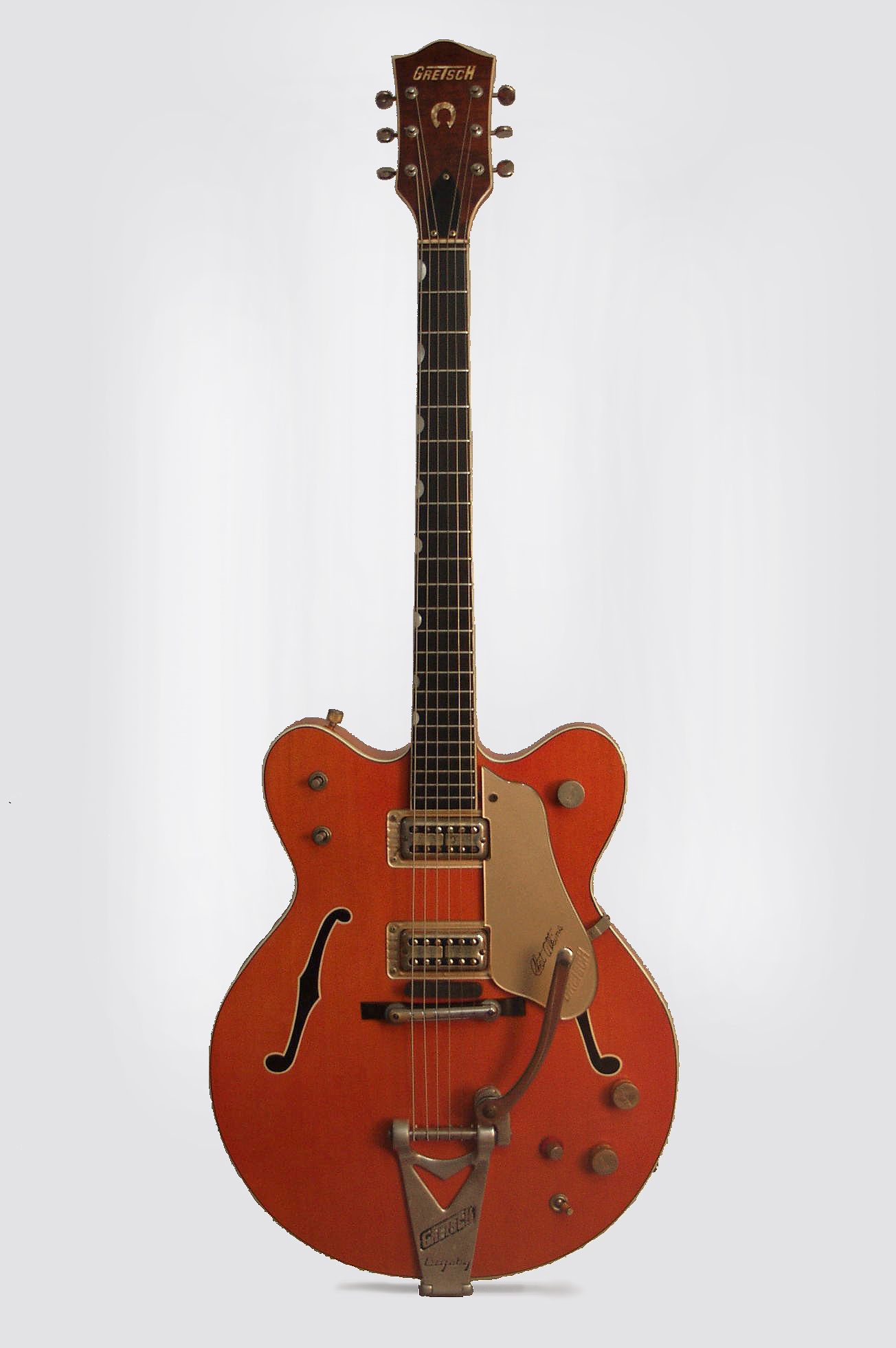 Gretsch Model 6120 Chet Atkins Hollowbody Thinline Hollow Body Electric ...