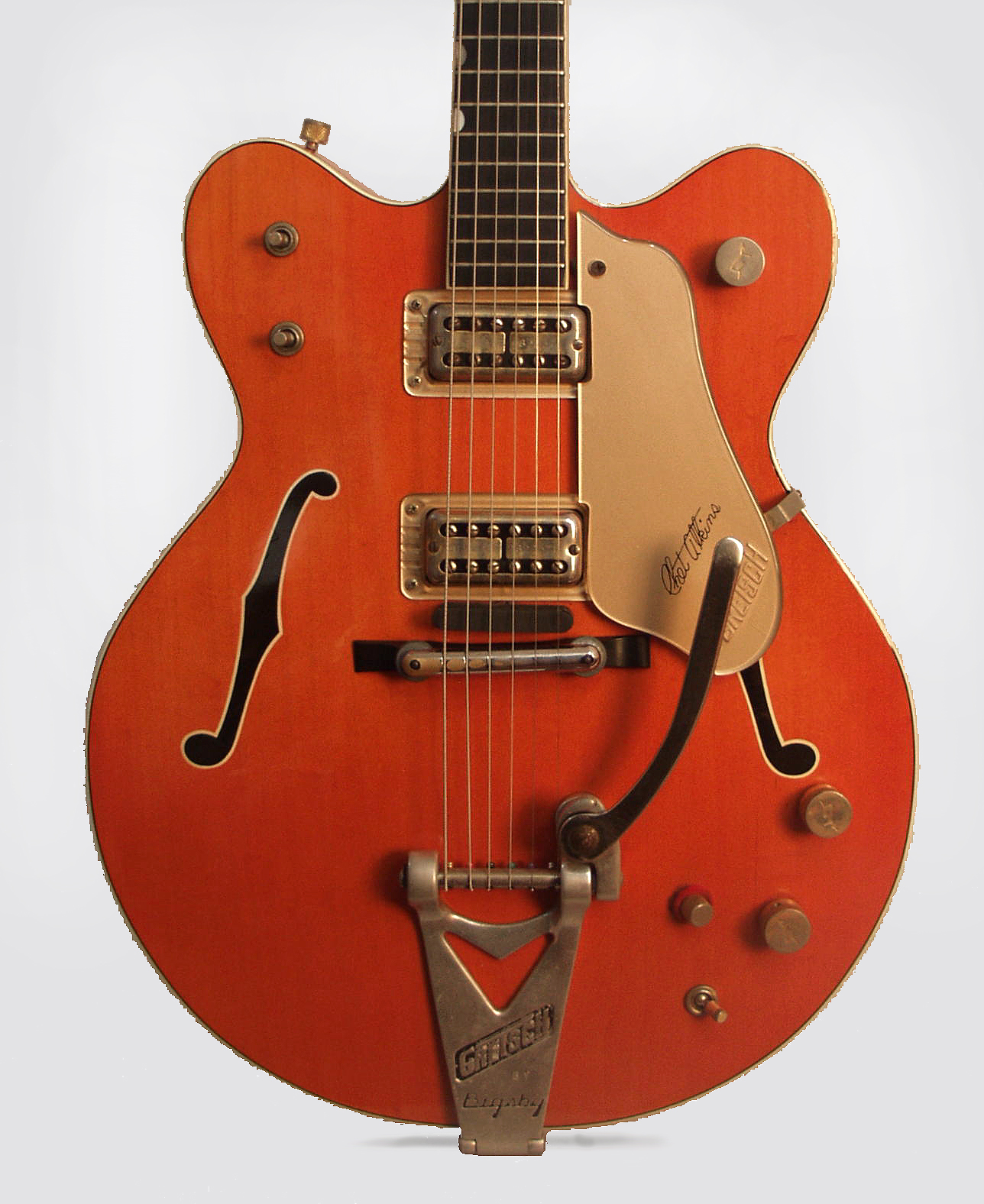 Gretsch Model 6120 Chet Atkins Hollowbody Thinline Hollow Body Electric ...
