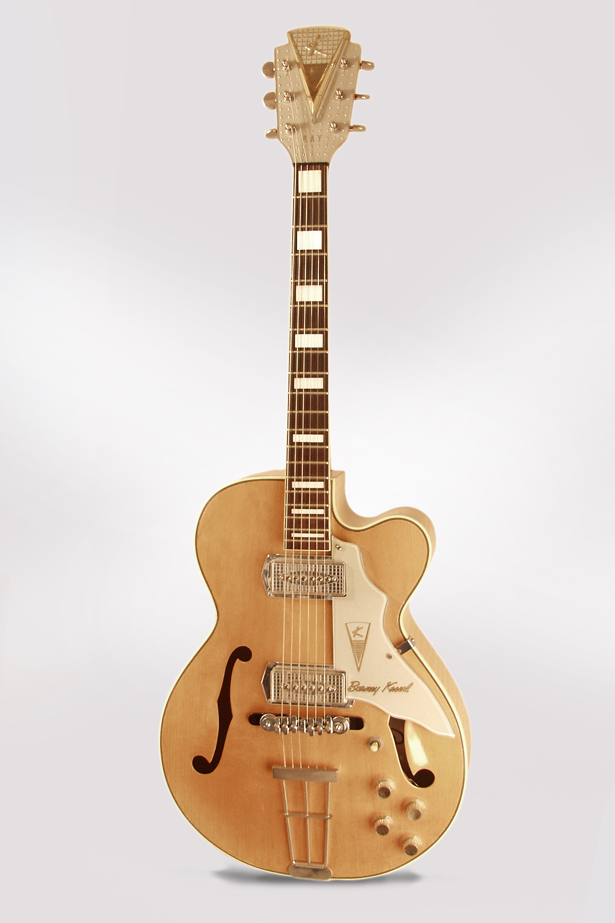 Kay Barney Kessel Artist Arch Top Hollow Body Electric Guitar , c. 1958 ...