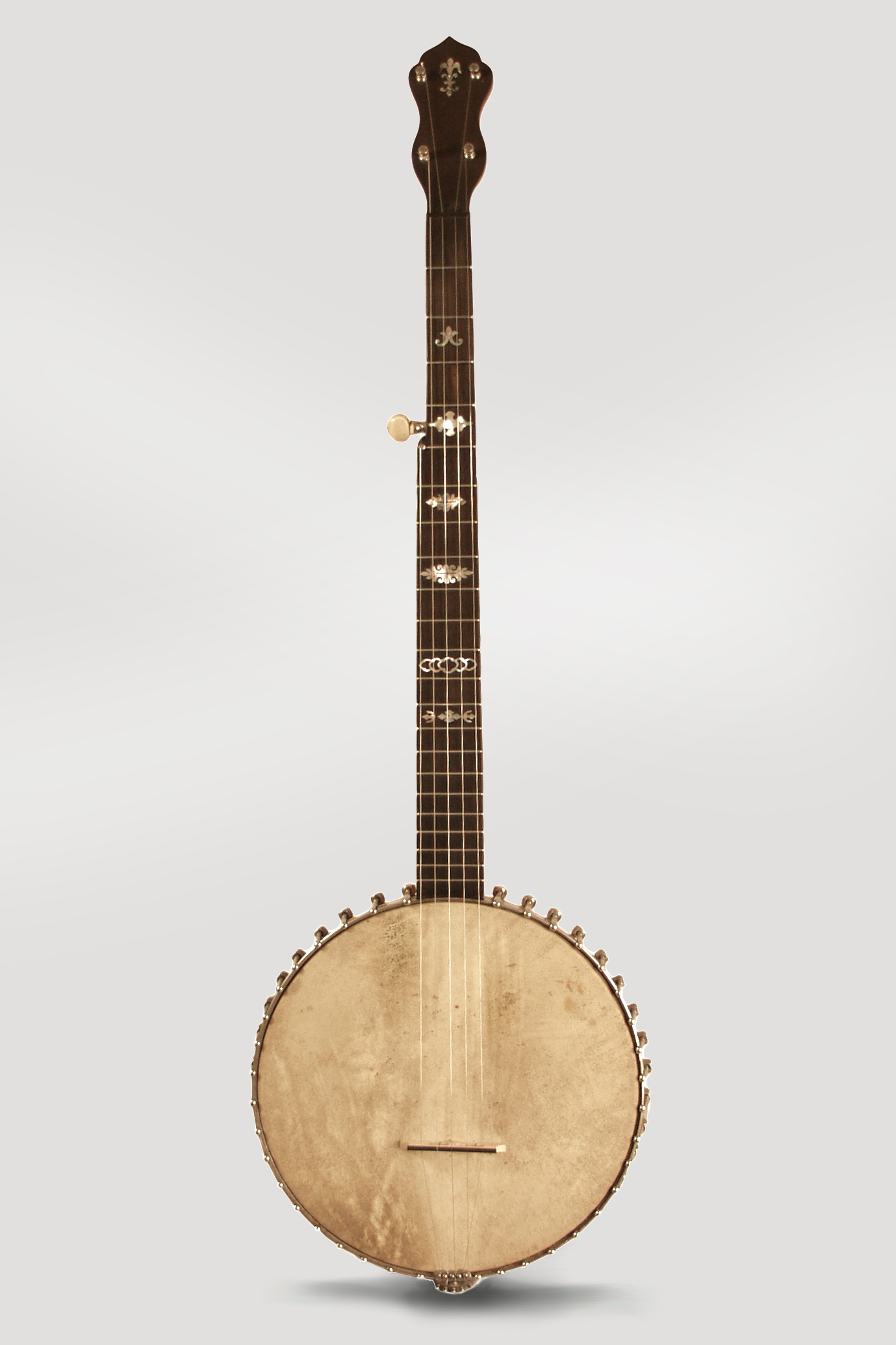 5 String Banjo, labeled C. Bruno & Son , c. 1915 | RetroFret
