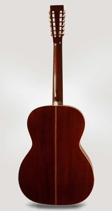 Fraulini Francesca Leadbelly Model 12 String Flat Top Acoustic Guitar ...