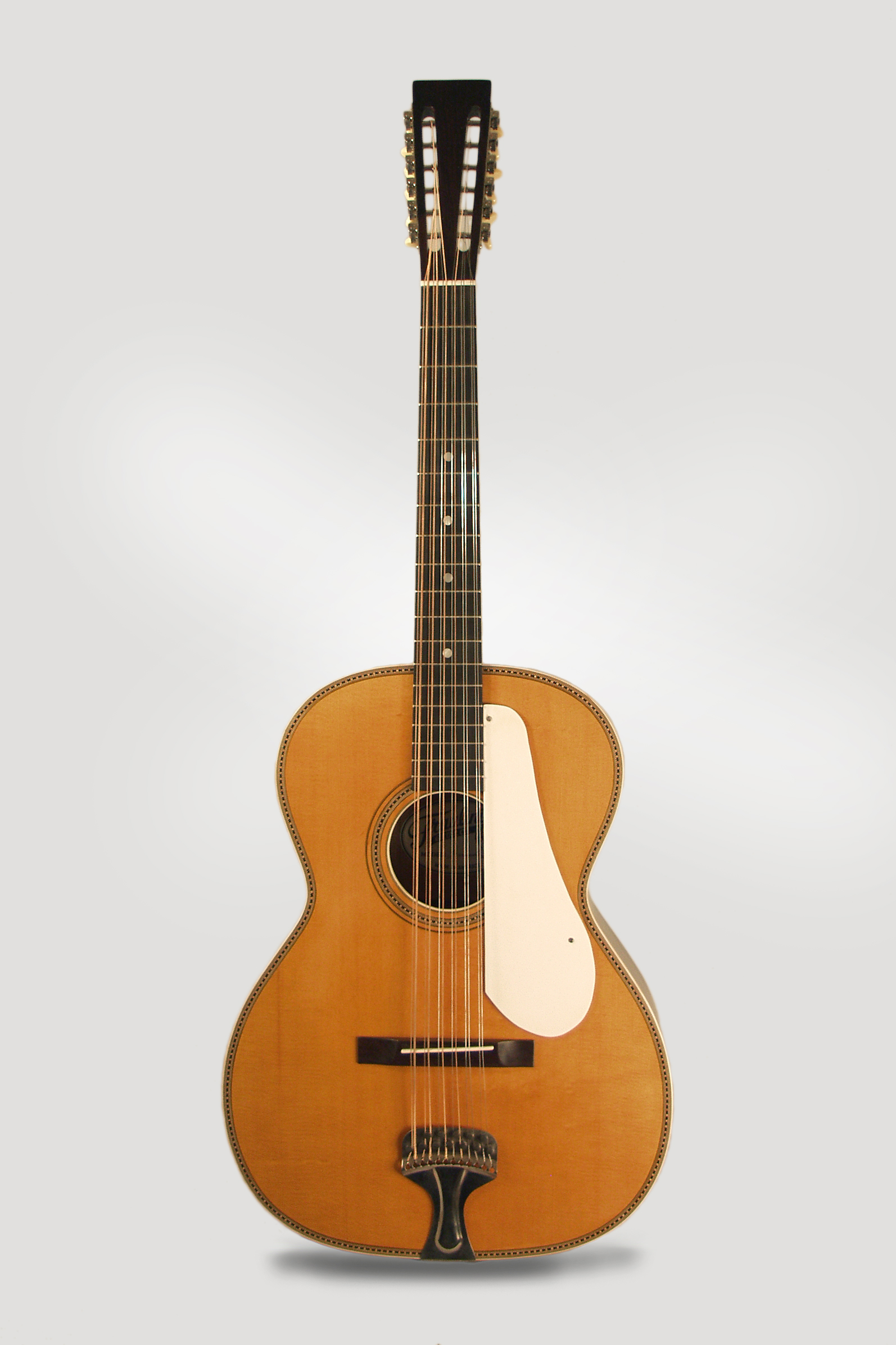 Fraulini Francesca Leadbelly Model 12 String Flat Top Acoustic Guitar ...