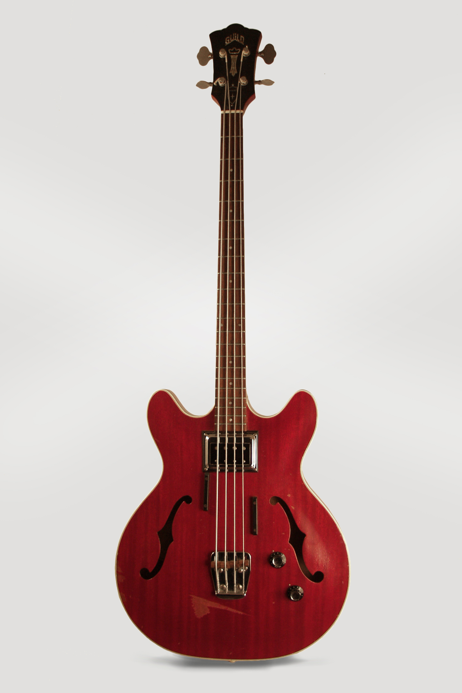 Guild Starfire Bass Semi-Hollow Body Electric Bass Guitar (1967 ...