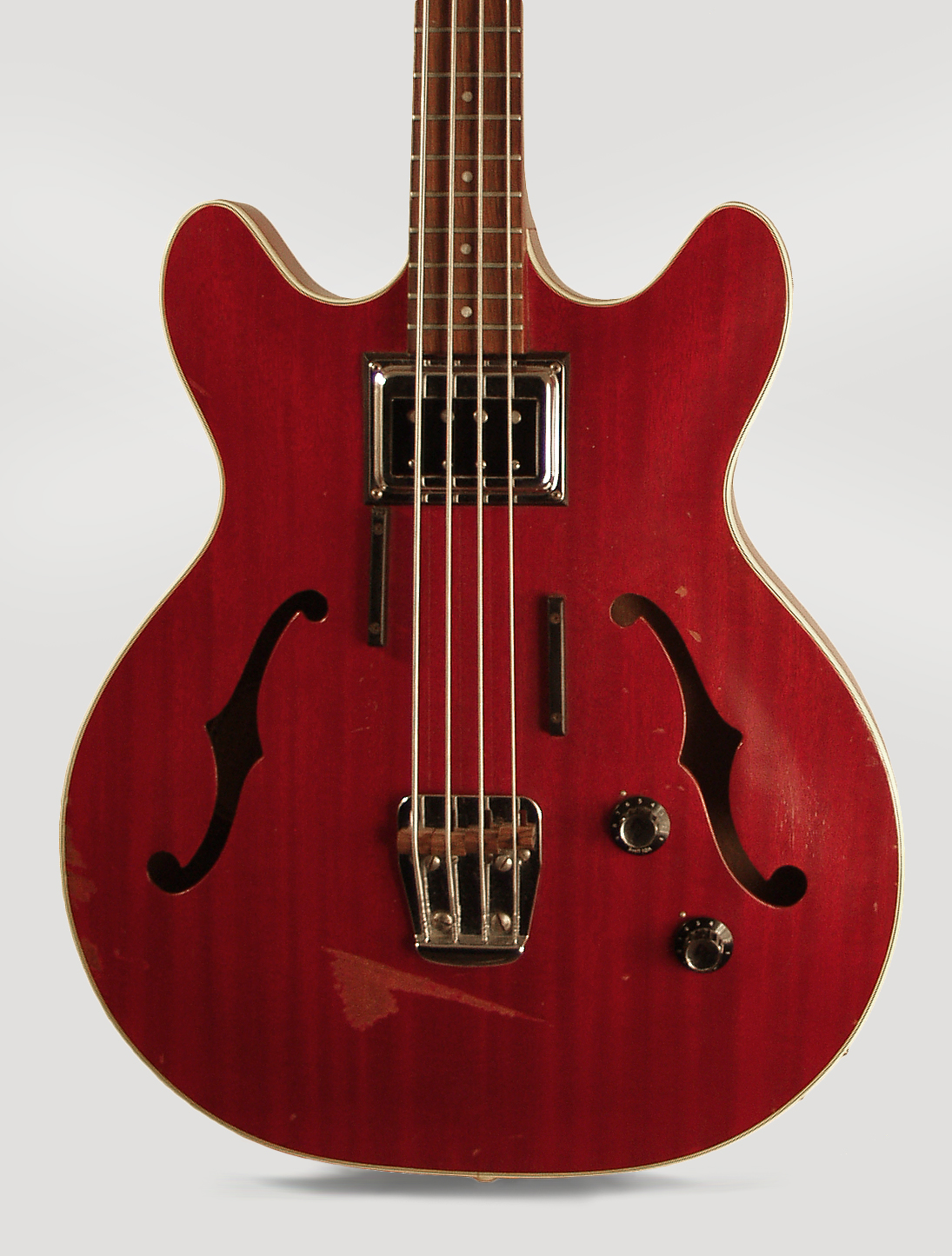 Guild Starfire Bass Semi-Hollow Body Electric Bass Guitar (1967 ...