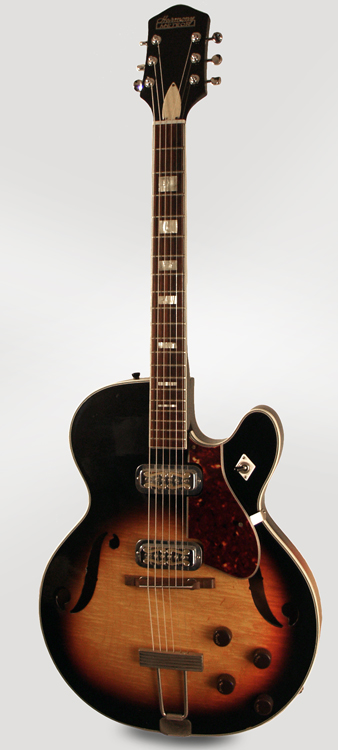 Harmony Meteor H-70 Arch Top Hollow Body Electric Guitar (1966) | RetroFret