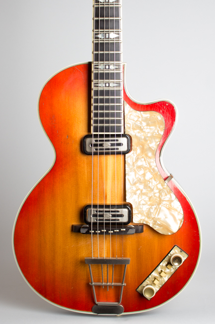 Hofner Club 60 Arch Top Hollow Body Electric Guitar (1960) | RetroFret