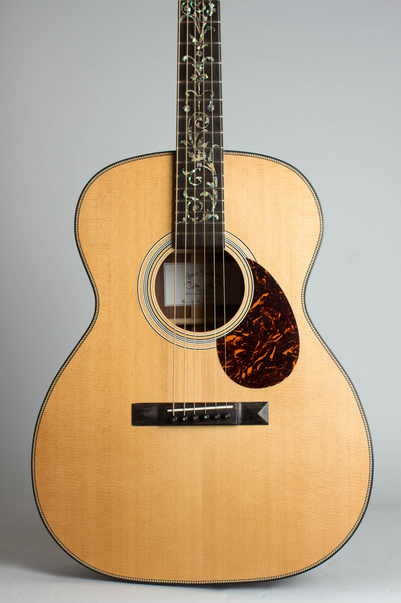 Linus Guitars OM Orchesrta Model Flat Top Acoustic Guitar (2017 ...