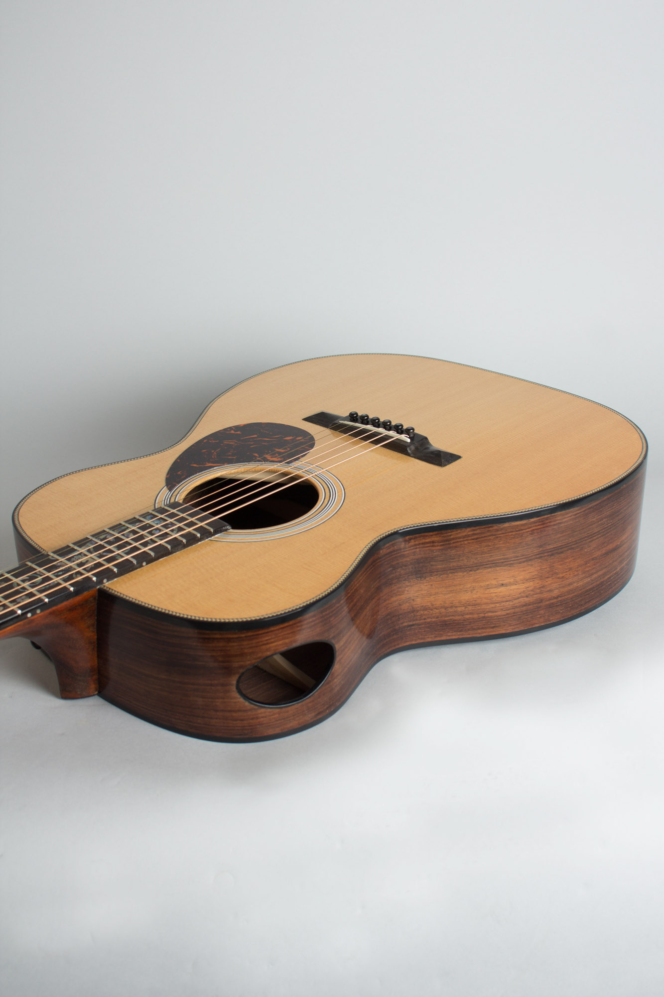 Linus Guitars OM Orchesrta Model Flat Top Acoustic Guitar (2017 ...