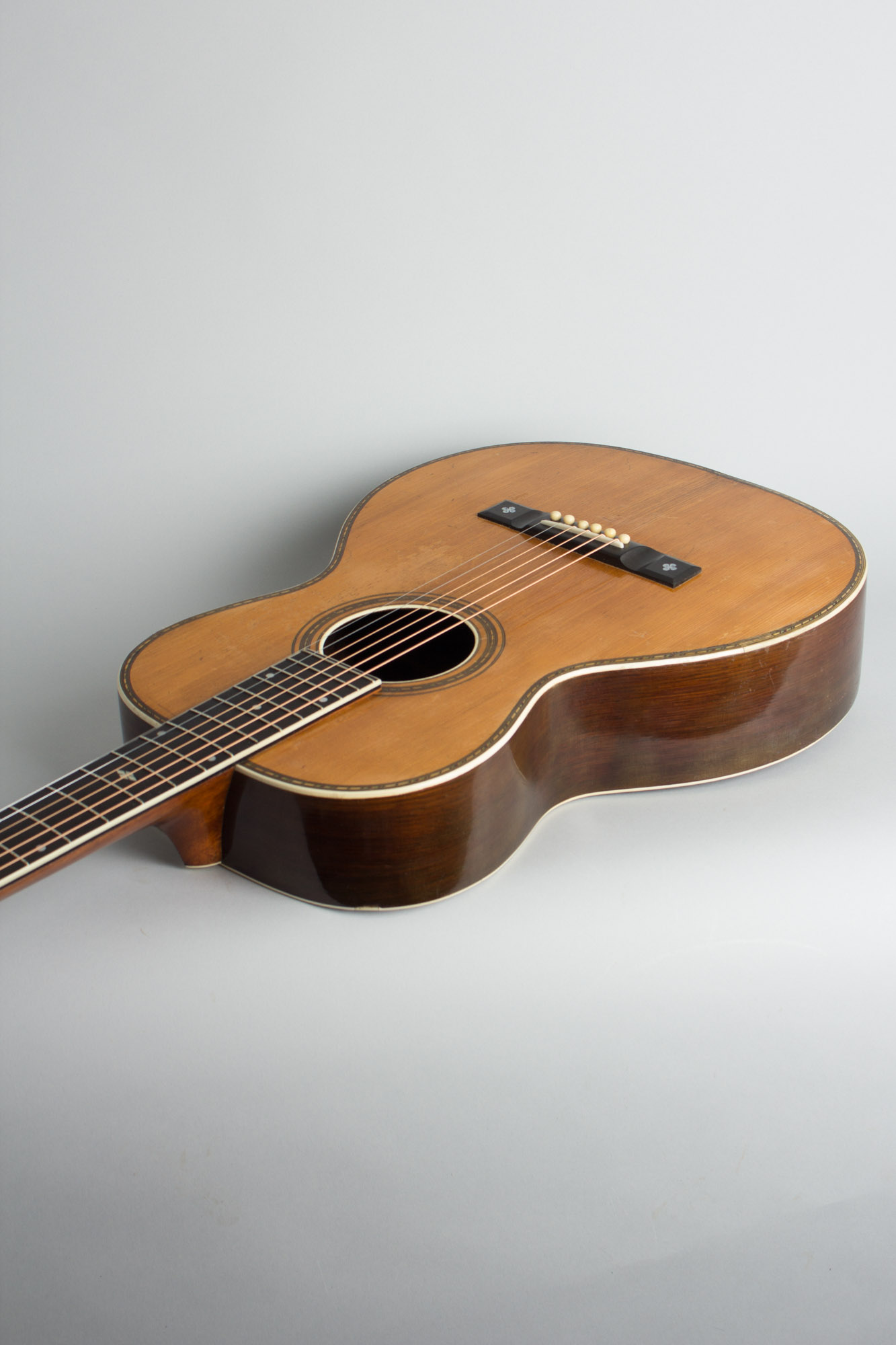 Maurer Grand Concert Flat Top Acoustic Guitar, made by Larson Brothers ...