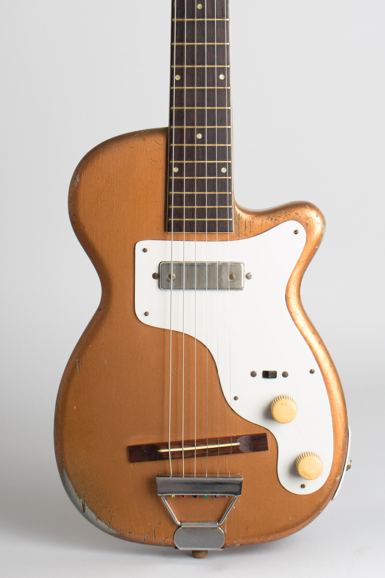 Harmony H-44 Stratotone Solid Body Electric Guitar (1953) | RetroFret