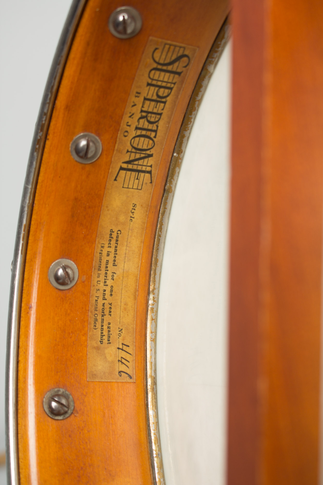 Supertone Tenor Banjo, most likely made by Slingerland , c. 1925 ...