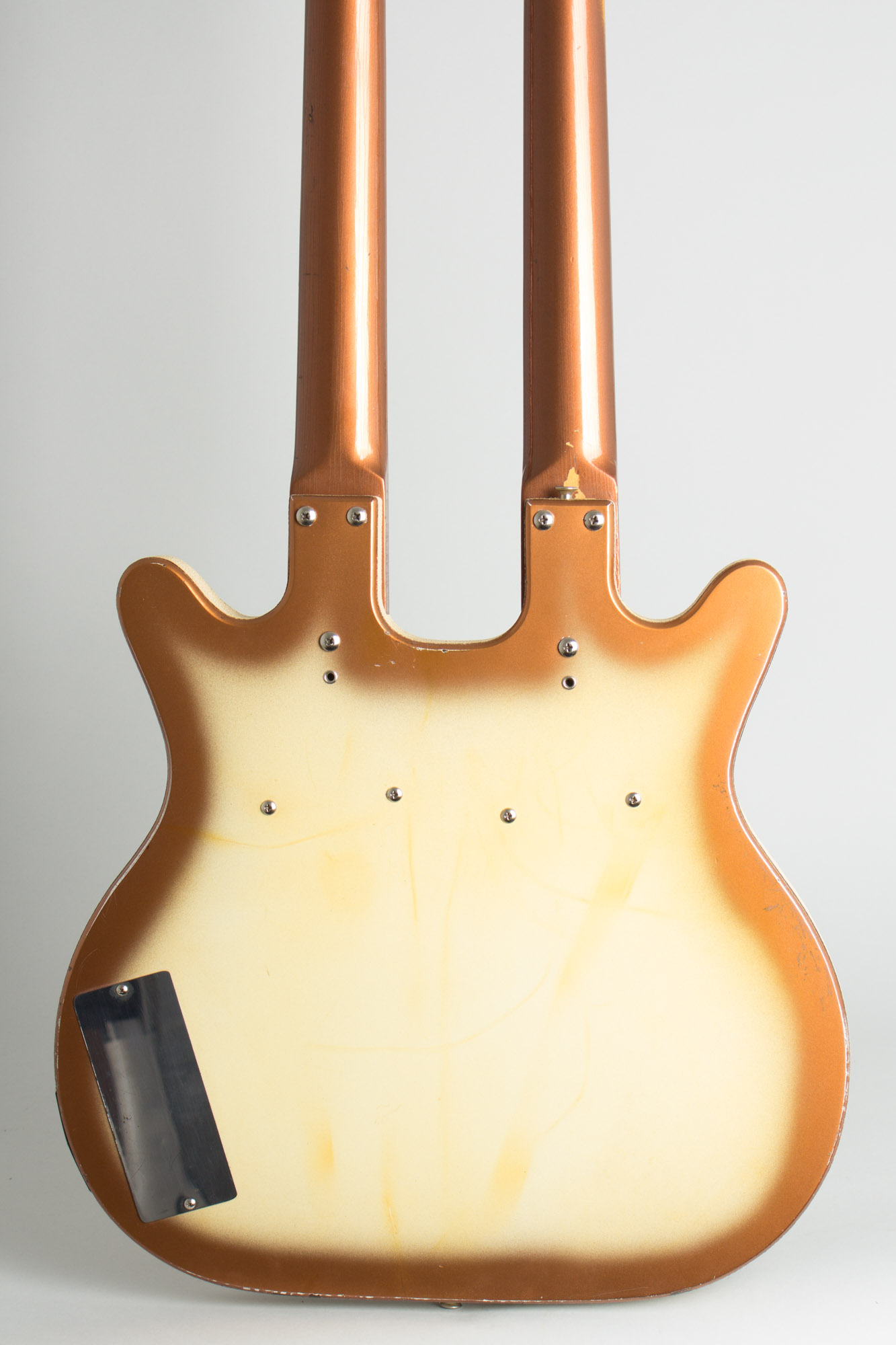 Danelectro Doubleneck Model 3923 Semi-Hollow Body Electric Guitar (1964 ...