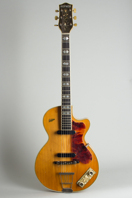Hofner Club 60 Arch Top Hollow Body Electric Guitar (1959) | RetroFret